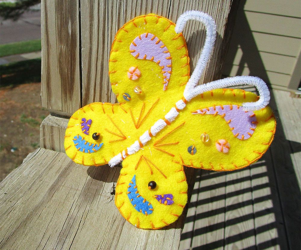 Sew a Butterfly : 7 Steps (with Pictures) - Instructables
