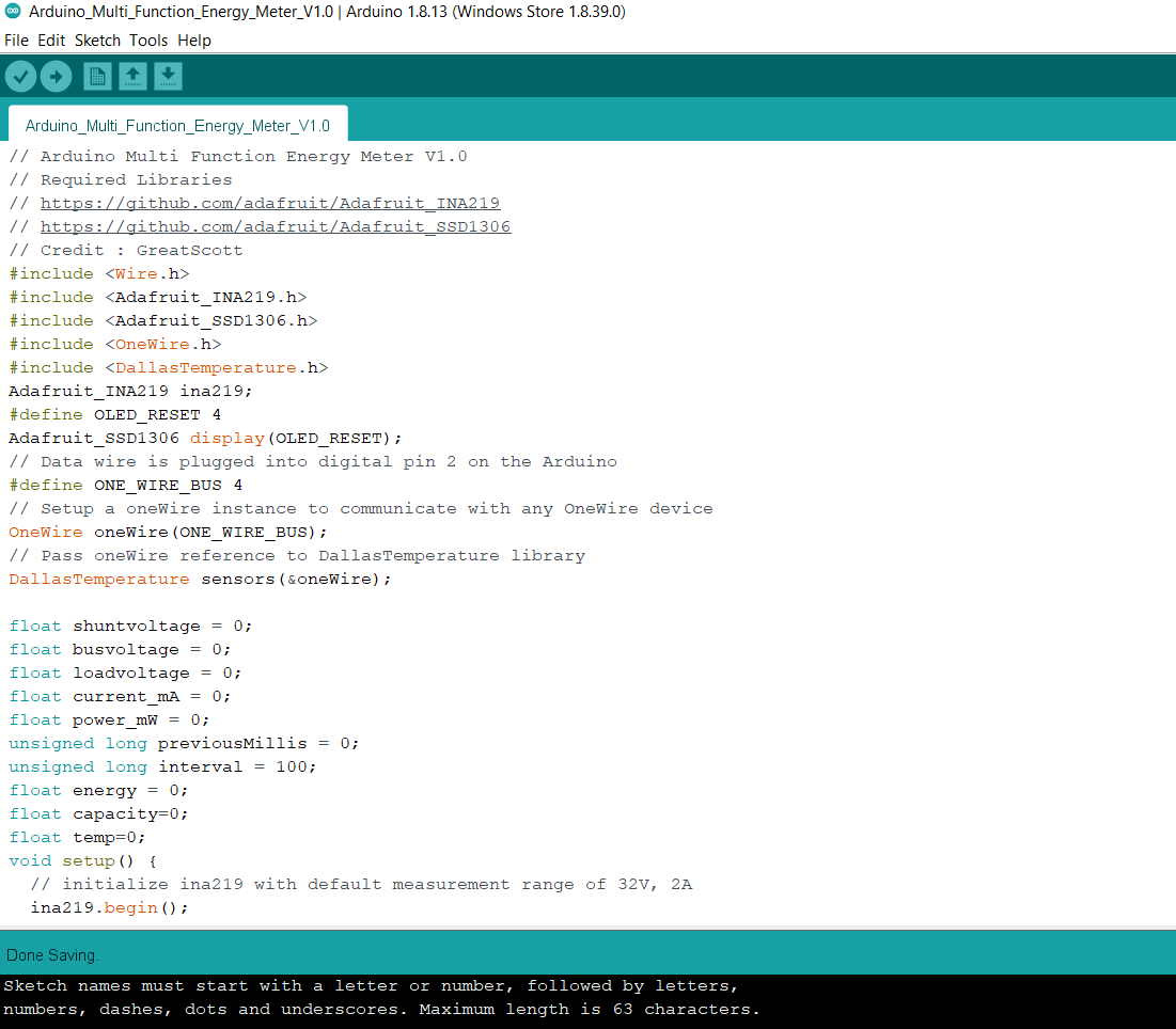 DIY Arduino Multifunction Energy Meter V1.0 : 13 Steps (with Pictures ...