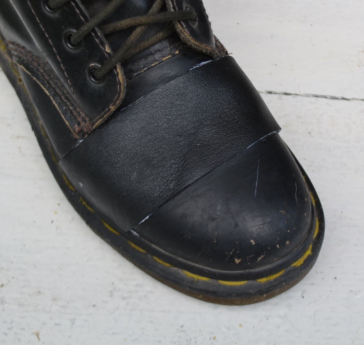 FIX HOLES IN LEATHER BOOTS : 7 Steps - Instructables