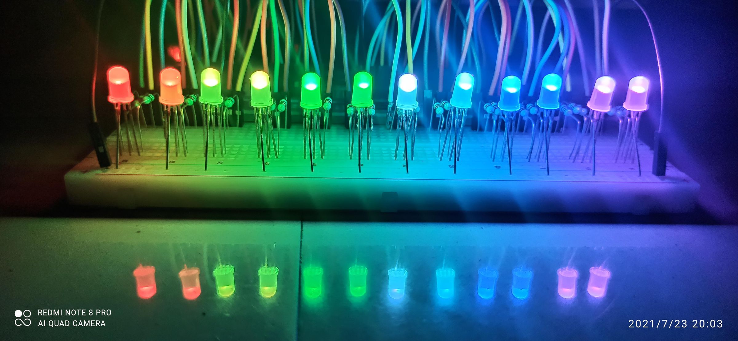 Arduino 74hc595 Rgb Leds With 20 Effects : 7 Steps (with Pictures ...