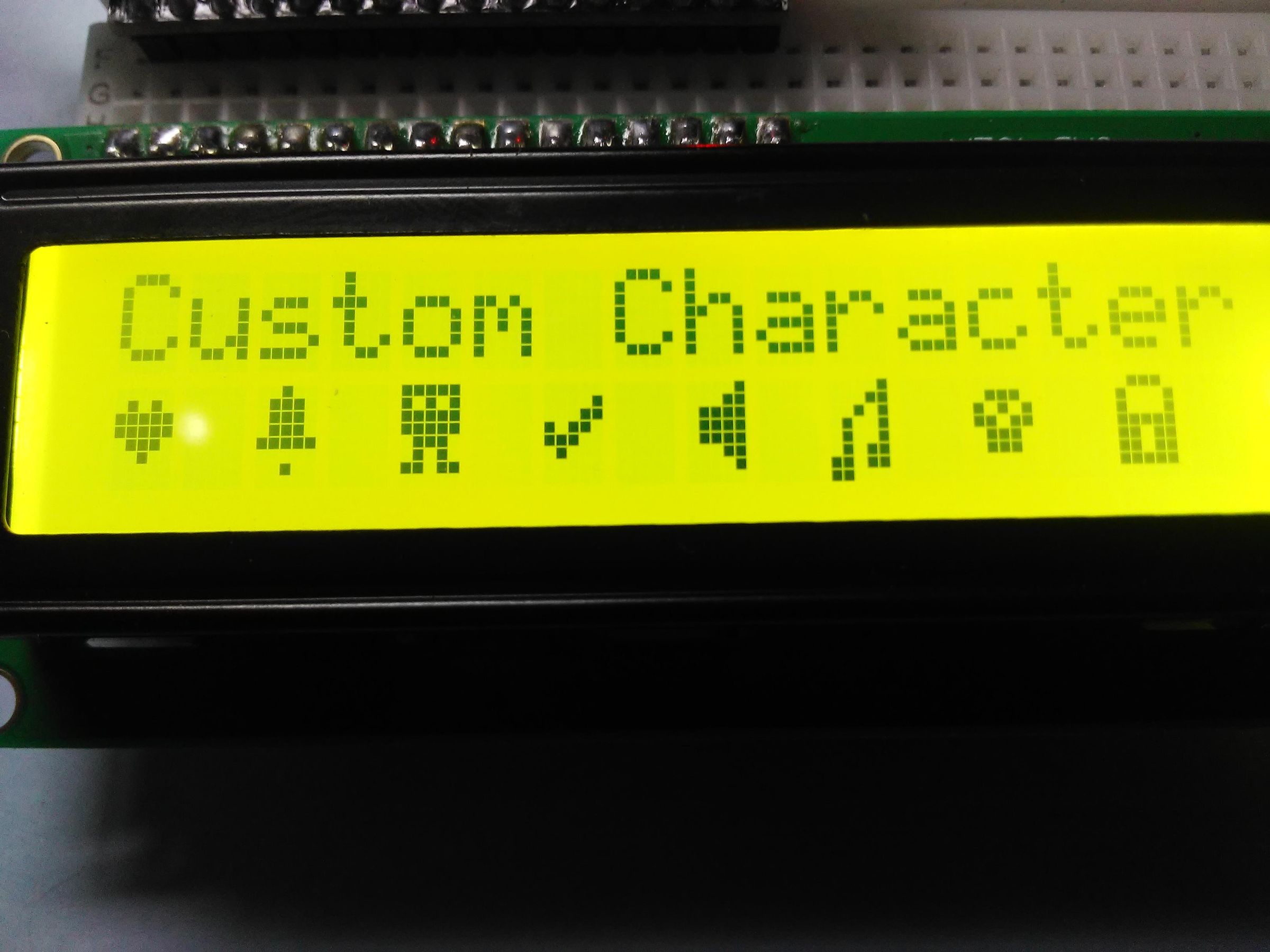 Custom Characters With Raspberry Pi Pico and LCD 16*2 Display : 4 Steps ...