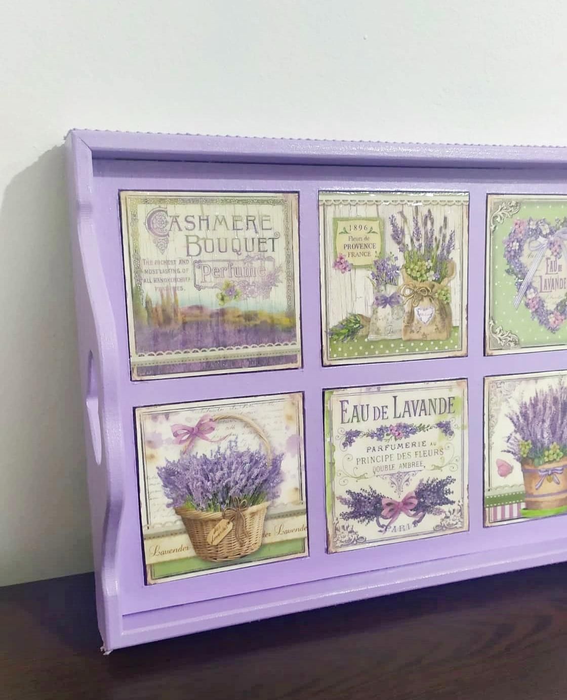 How to Make a Fake Tile Lavender Tray : 8 Steps (with Pictures ...