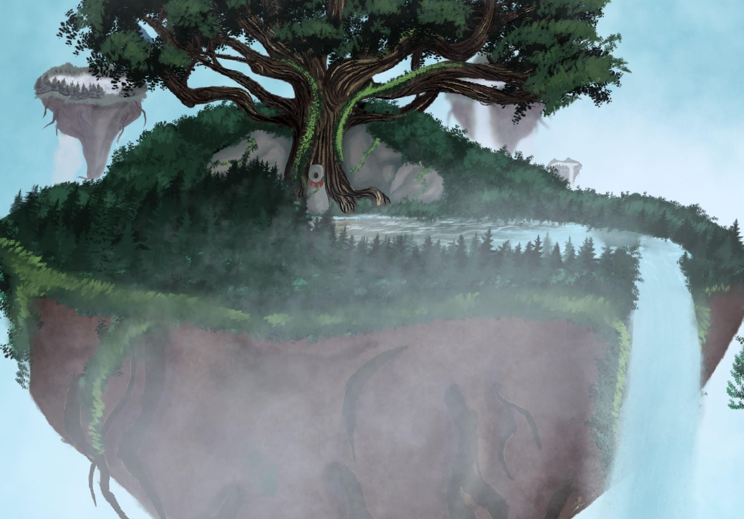 How to Draw a Fantasy Landscape (digitally) : 5 Steps - Instructables