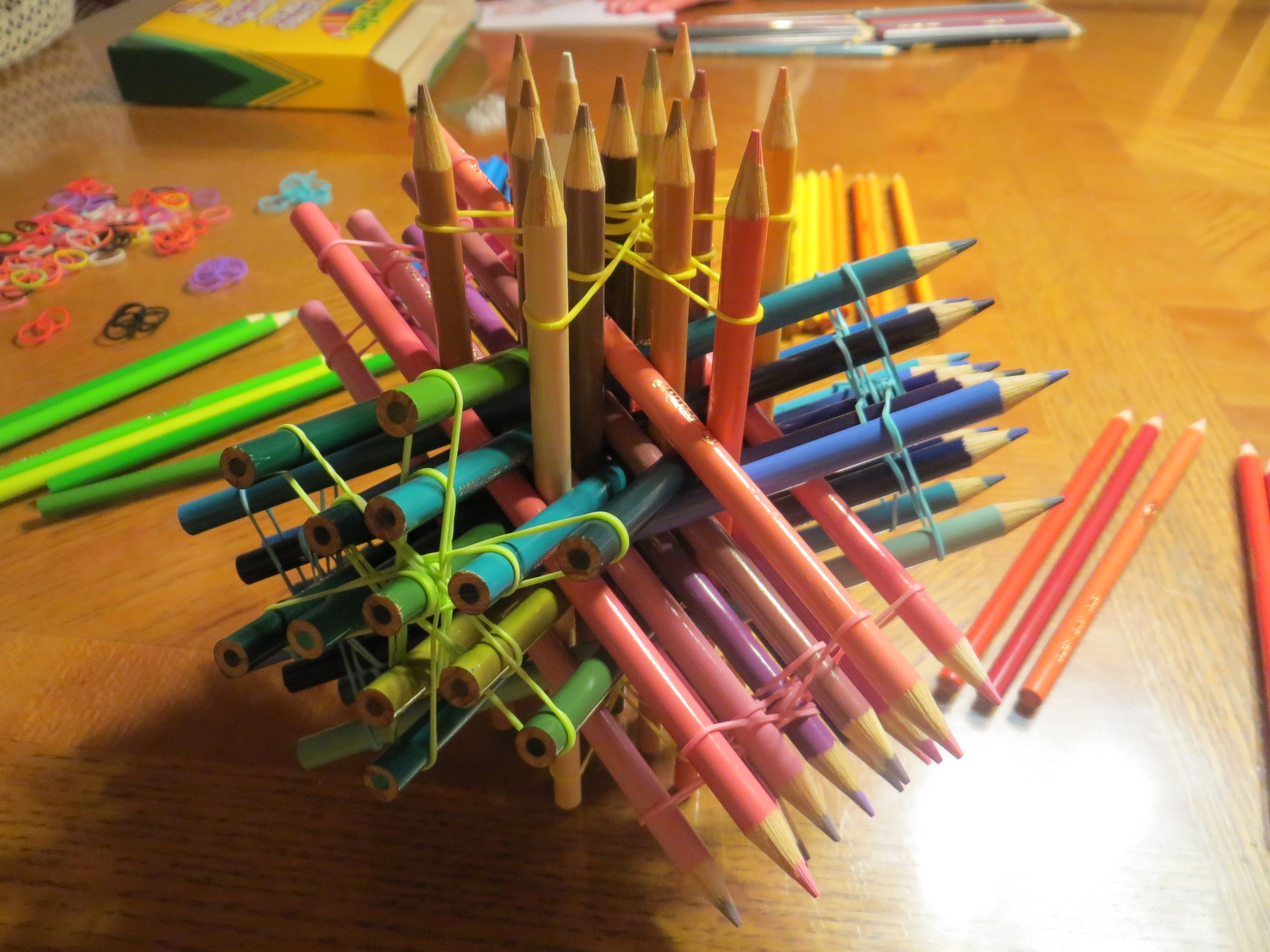 76 Pencil Sculpture : 5 Steps (with Pictures) - Instructables