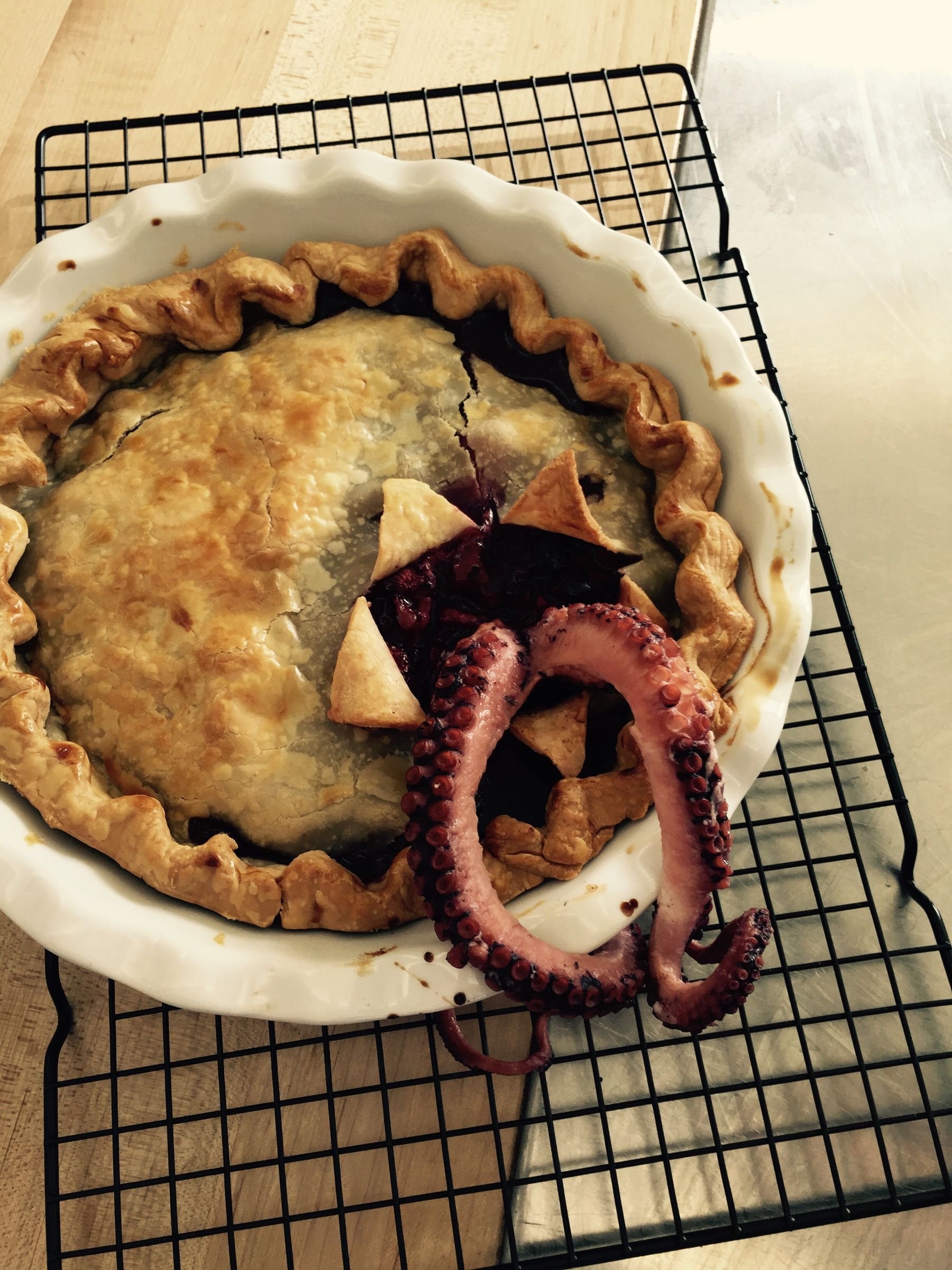Cthulhu Berry Pie, Aka OctoPie or Octopus Pie : 11 Steps (with Pictures ...