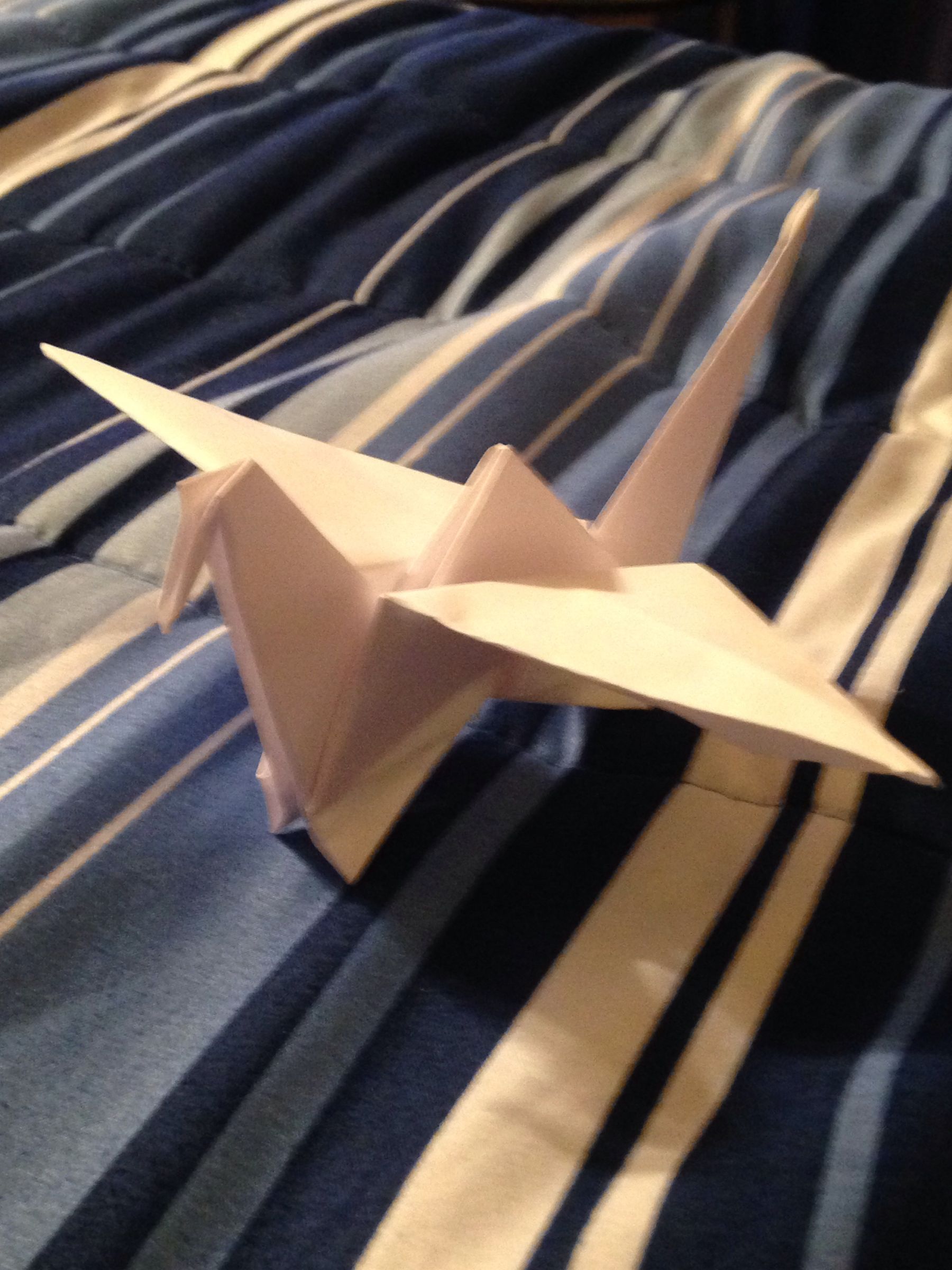 Origami Flapping Crane : 12 Steps - Instructables