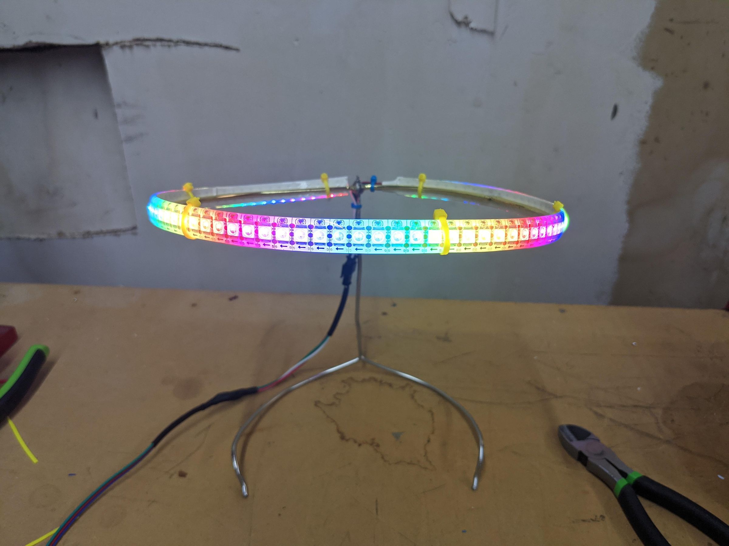 Sound Reactive LED Halo Hat : 6 Steps (with Pictures) - Instructables