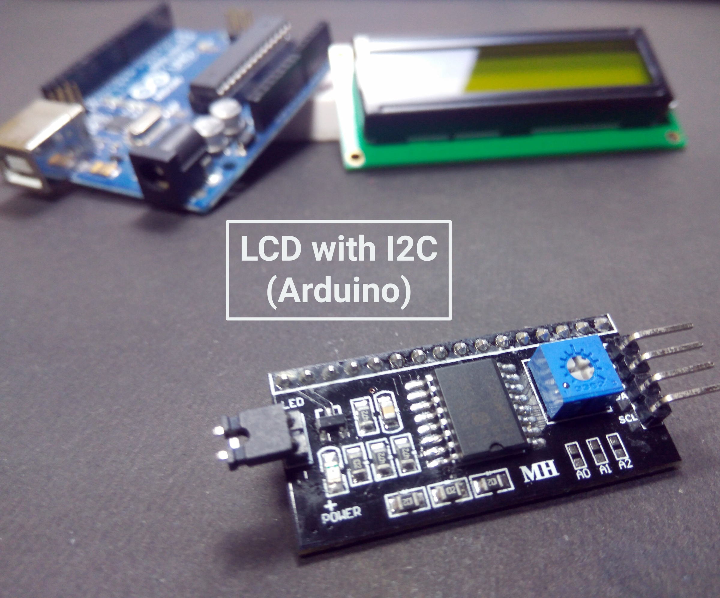 connect 16x2 lcd to arduino using i2c DIY Project to Discover - FindingDIY
