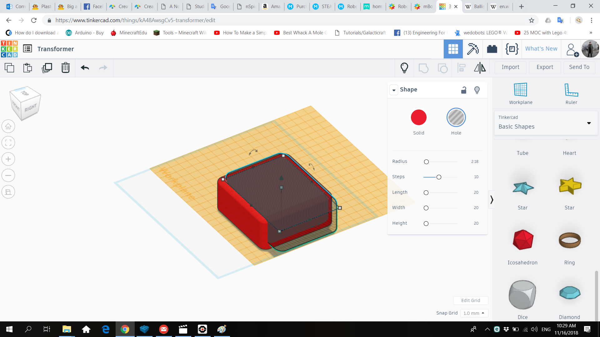 Creating a Transformer With Tinkercad : 15 Steps (with Pictures ...