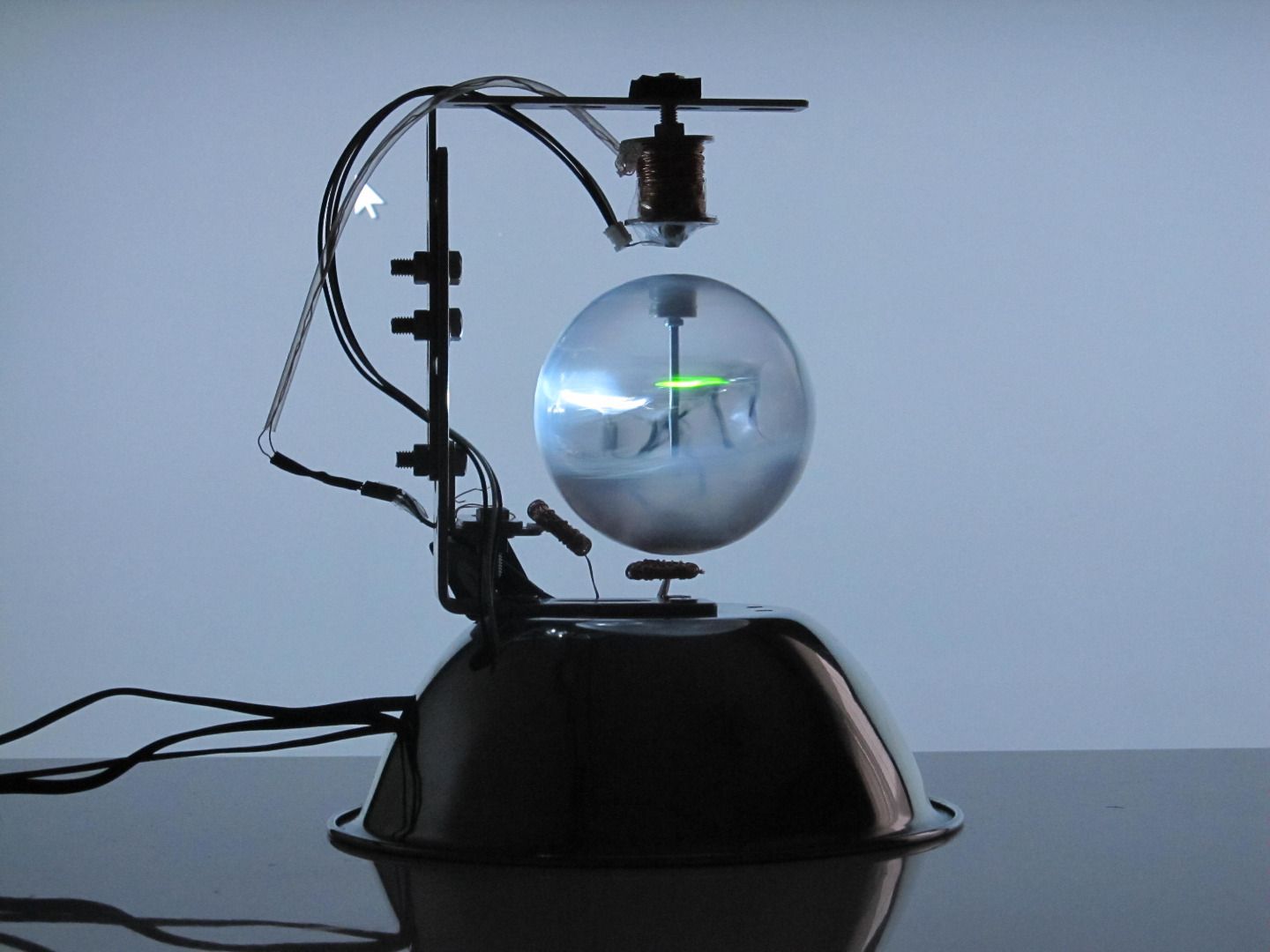 A Levitating Sphere Rotates Glows and Blinks With Arduino : 9 Steps ...