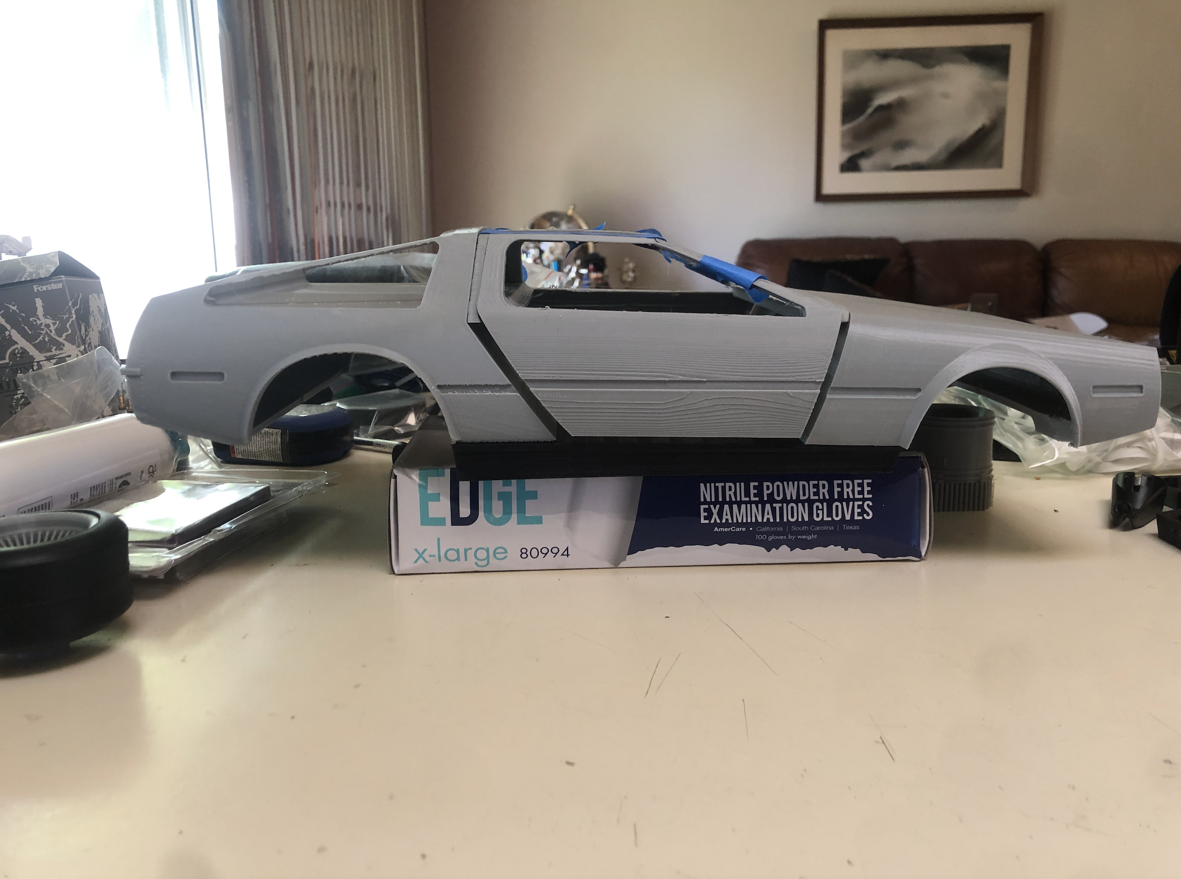 Delorean DMC-12/BTTF Time Machine 3D Printed RC Car : 17 Steps (with ...