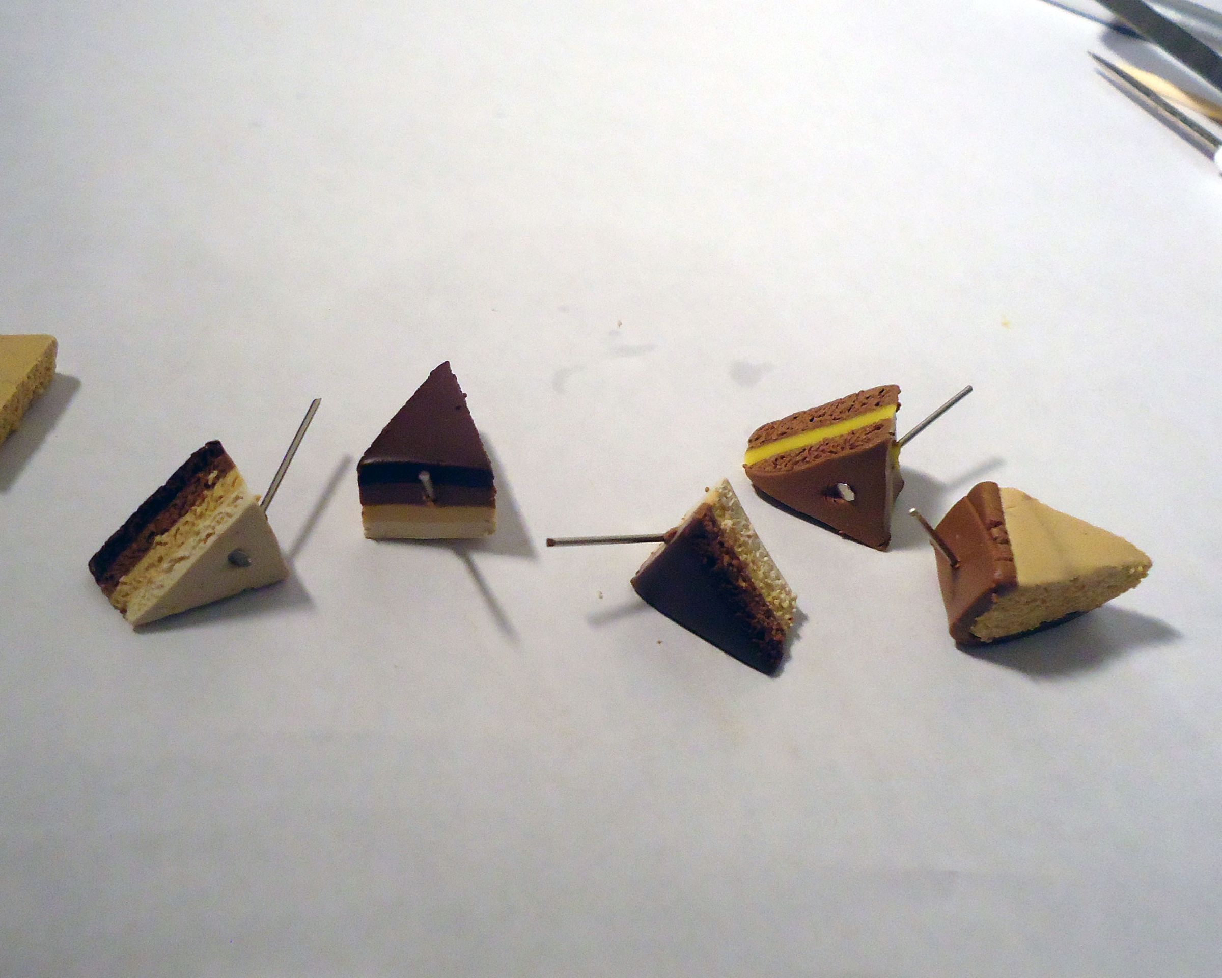 Polymer Clay Miniature Cakes Tutorial - Many Variations and Ideas! : 35 ...
