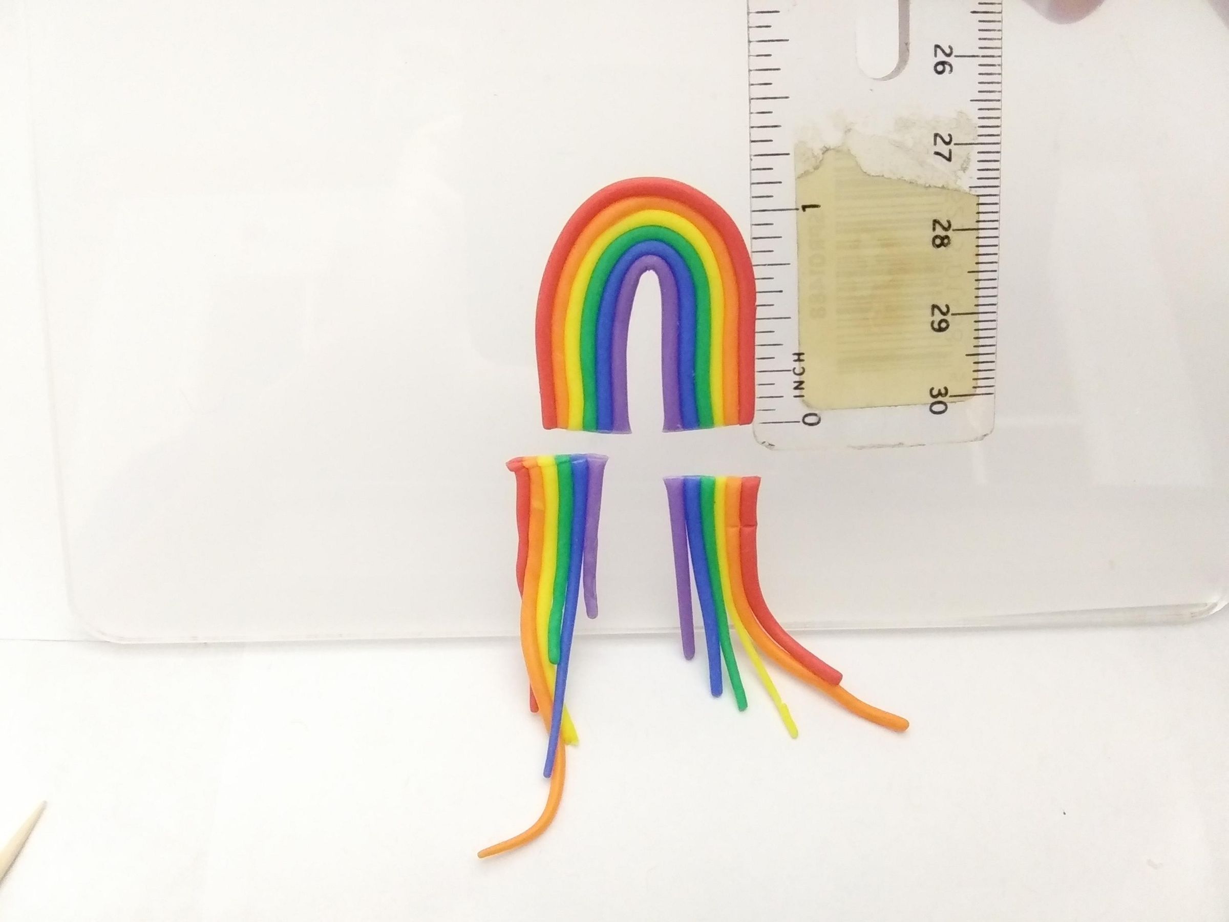 Sunshine Rainbow Arch Clay Earrings : 6 Steps (with Pictures ...