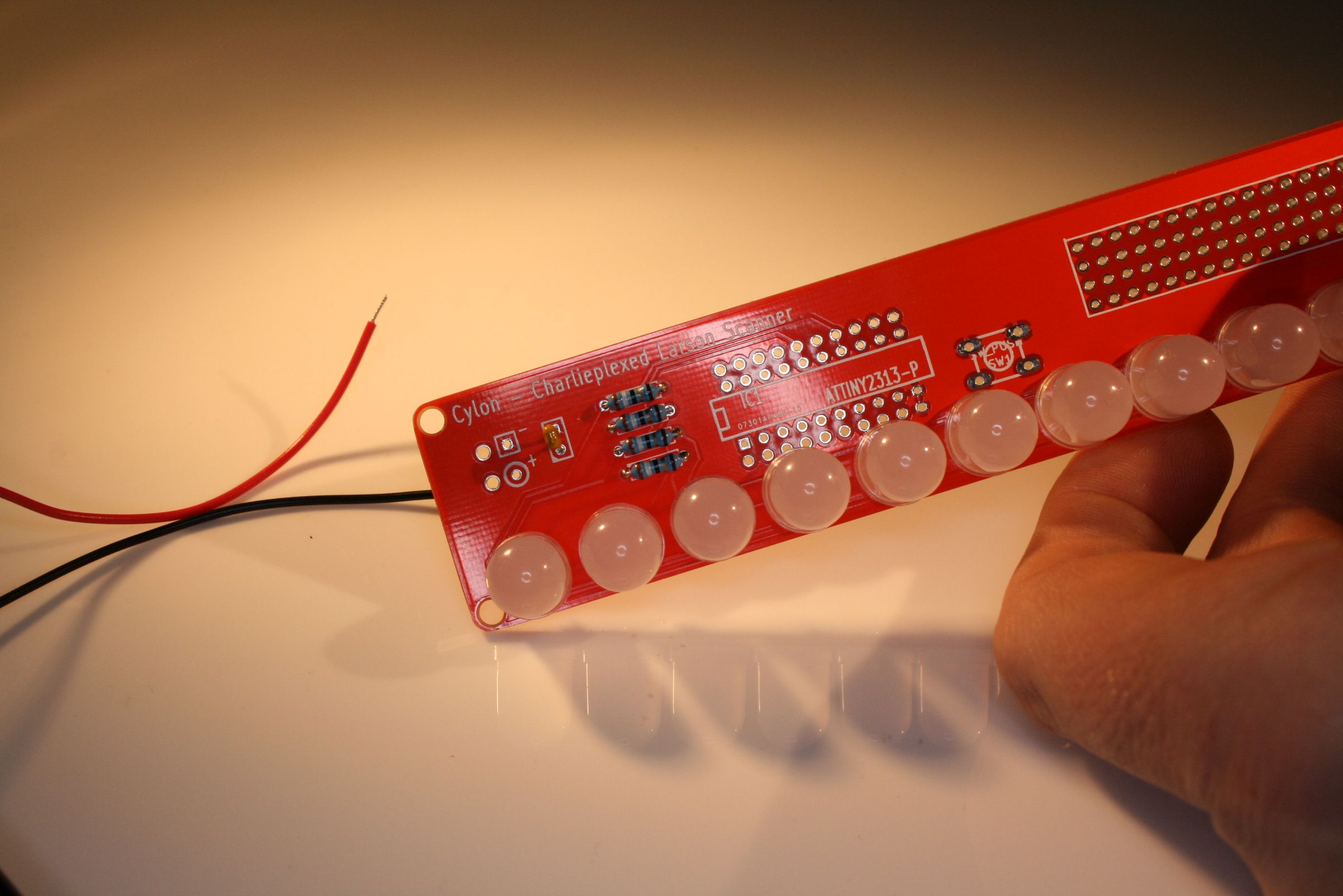 The Cylon - Larson Scanner Kit - With Charlieplexing! : 9 Steps (with ...