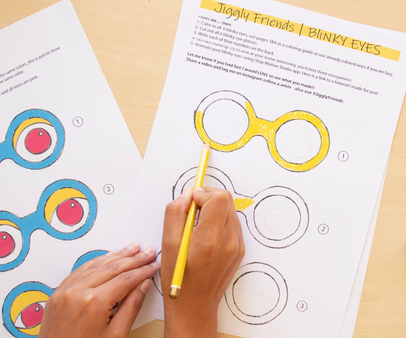 Stop Motion Printable | How to Make Friends at Home! : 14 Steps (with ...