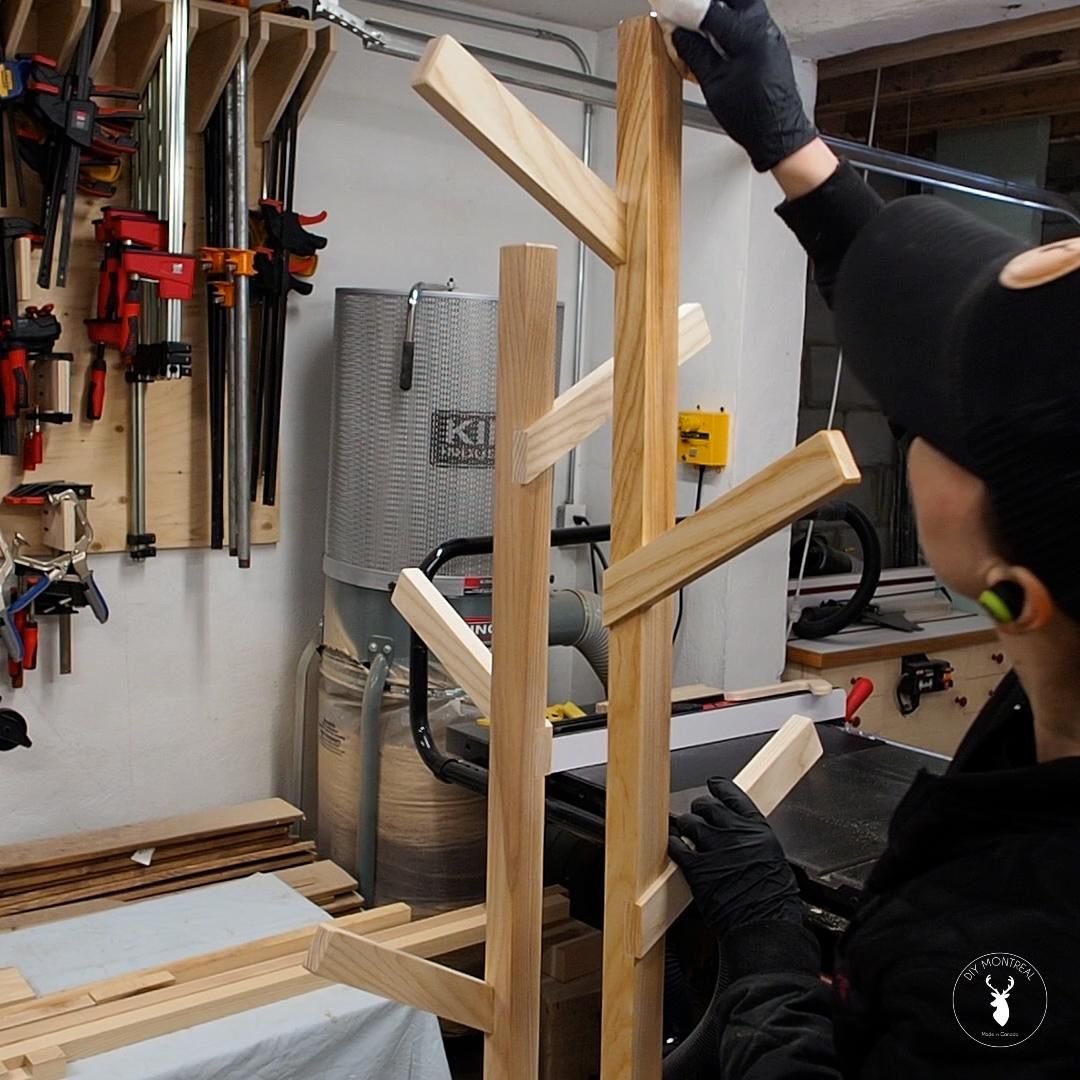 Free Standing Coat Rack : 7 Steps (with Pictures) - Instructables