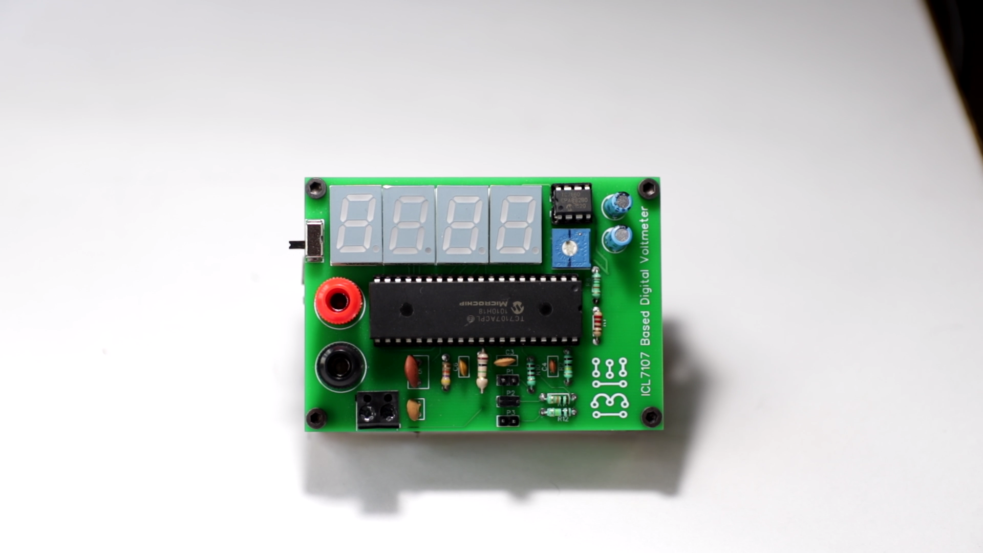 Rechargeable Digital Voltmeter Using ICL7107 ADC : 7 Steps (with ...