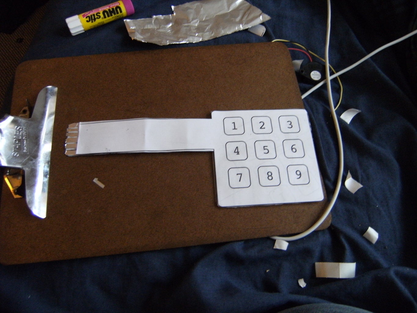 Create Own Membrane Matrix Keypad And Hooking It Up To The Arduino 7 Steps With Pictures