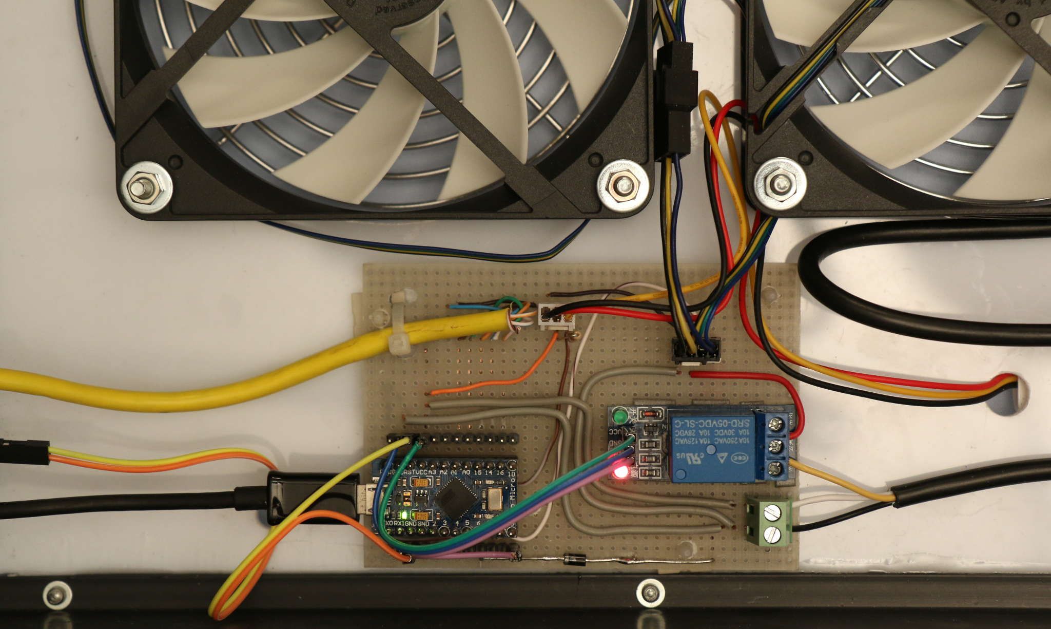 Temperature Control With Arduino and PWM Fans : 6 Steps (with Pictures ...