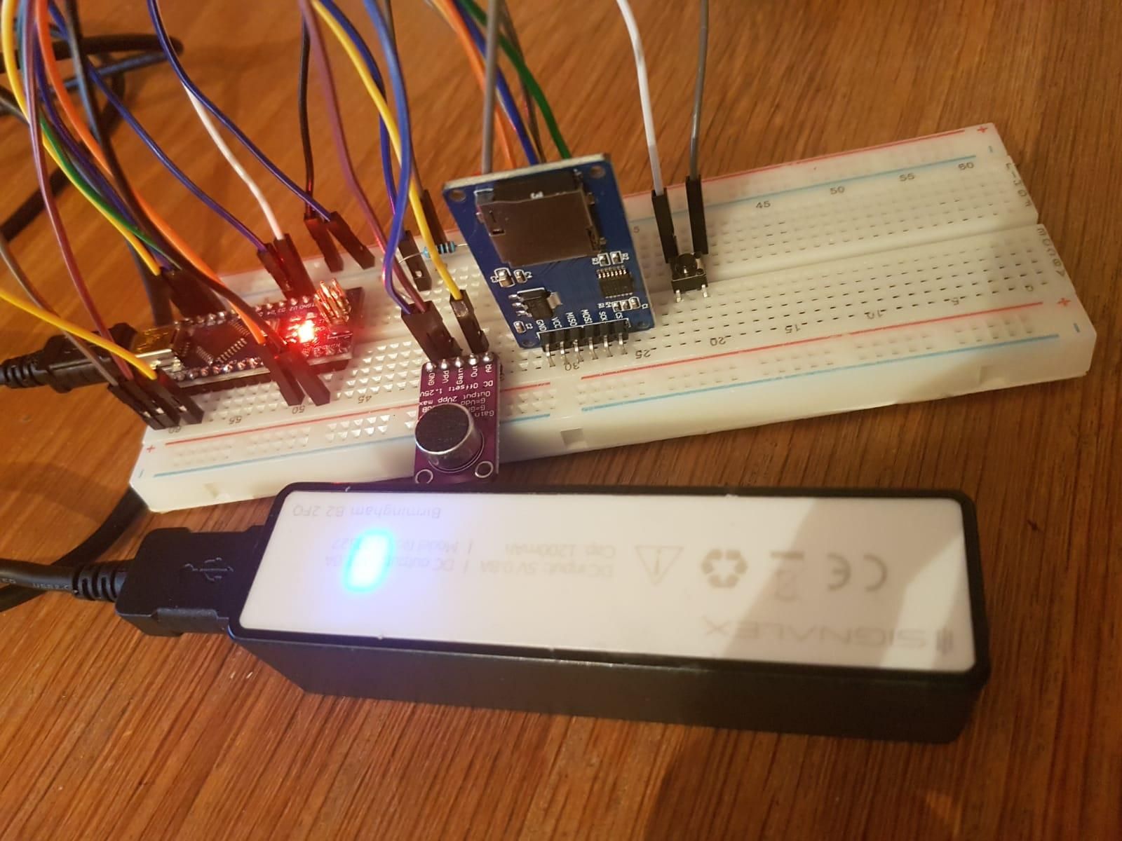 Arduino Nano Voice Recorder With the MAX9814 Microphone : 3 Steps ...