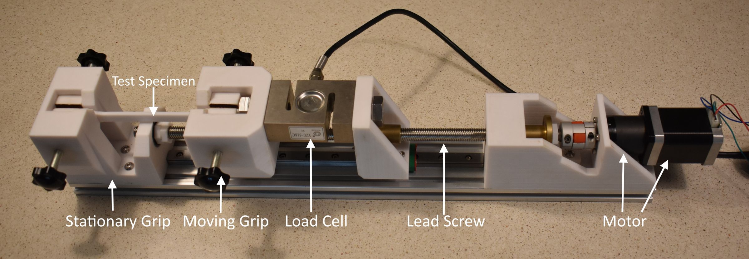 FULLY FUNCTIONAL Tensile Testing Machine: Tinkercad Contest Version ...