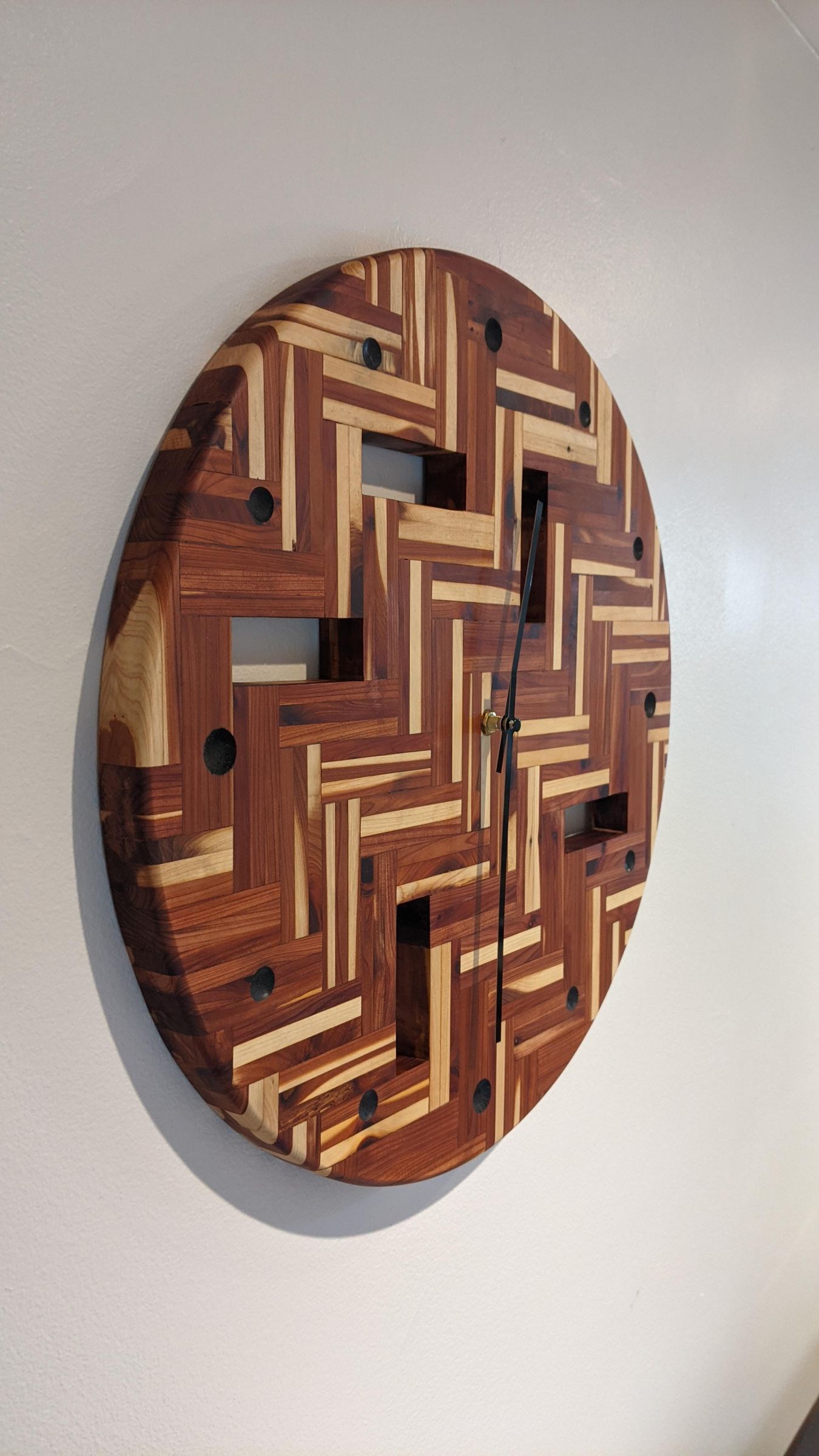 Cedar Planking Clock : 6 Steps (with Pictures) - Instructables