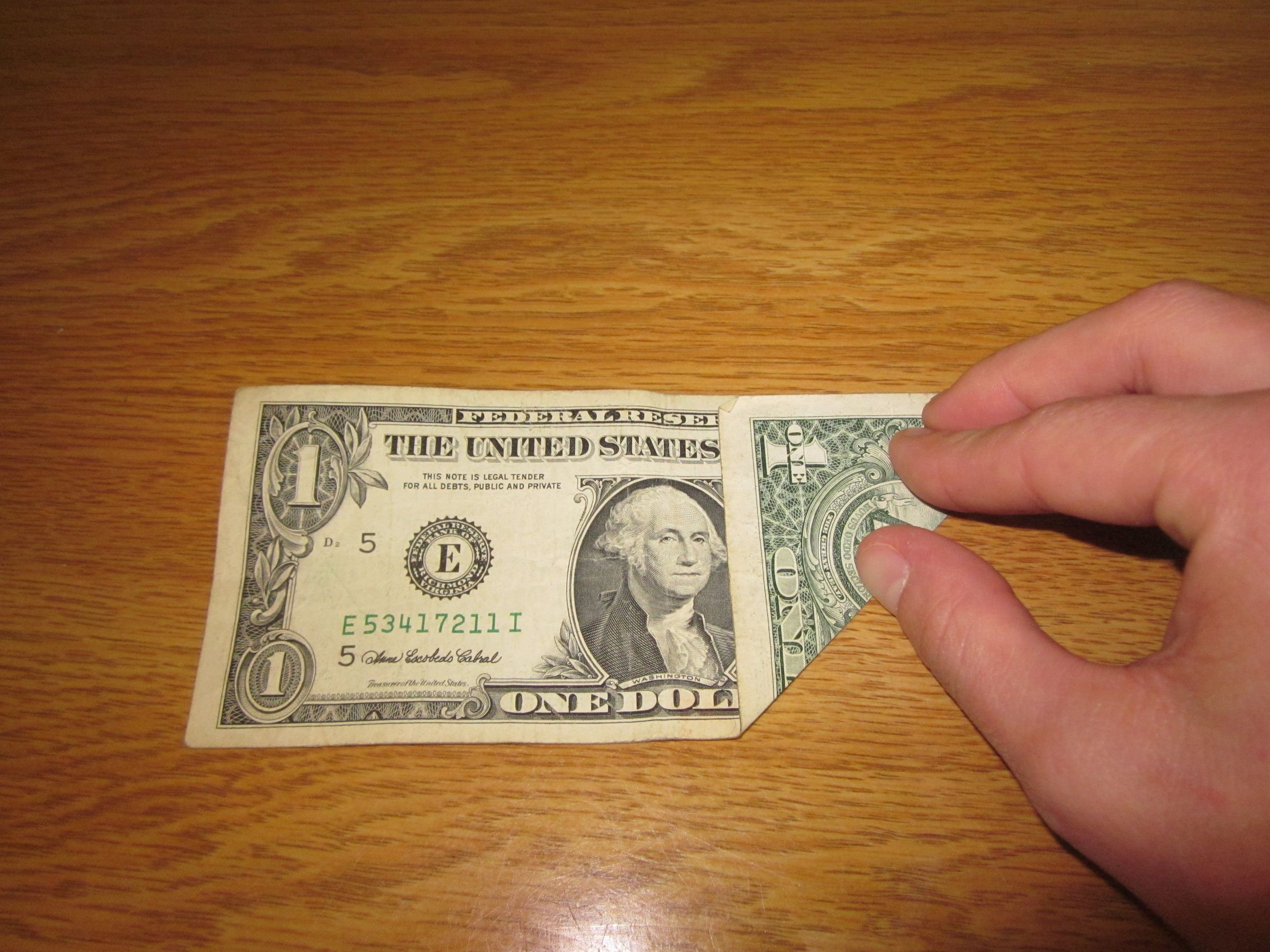 Dollar Origami 24 Steps Instructables