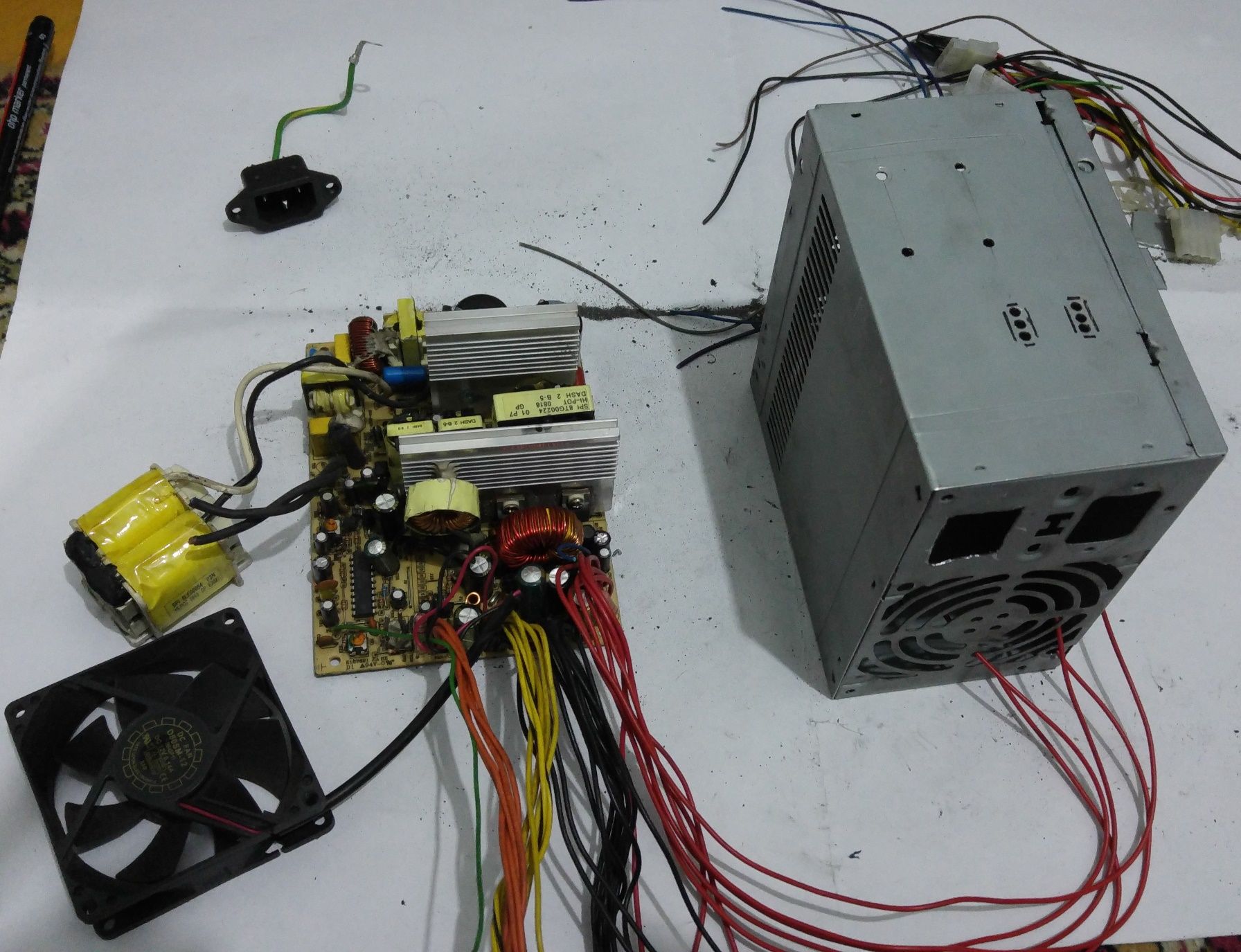 Power Supply From Old PSU : 8 Steps (with Pictures) - Instructables