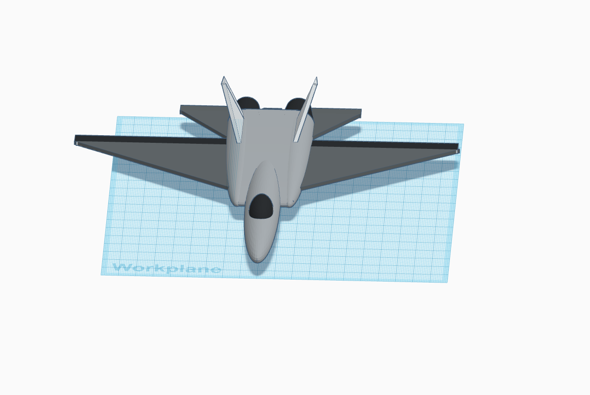Lockheed Martin F-35 Raptor in #Tinkercad and # Fusion 360 : 6 Steps ...