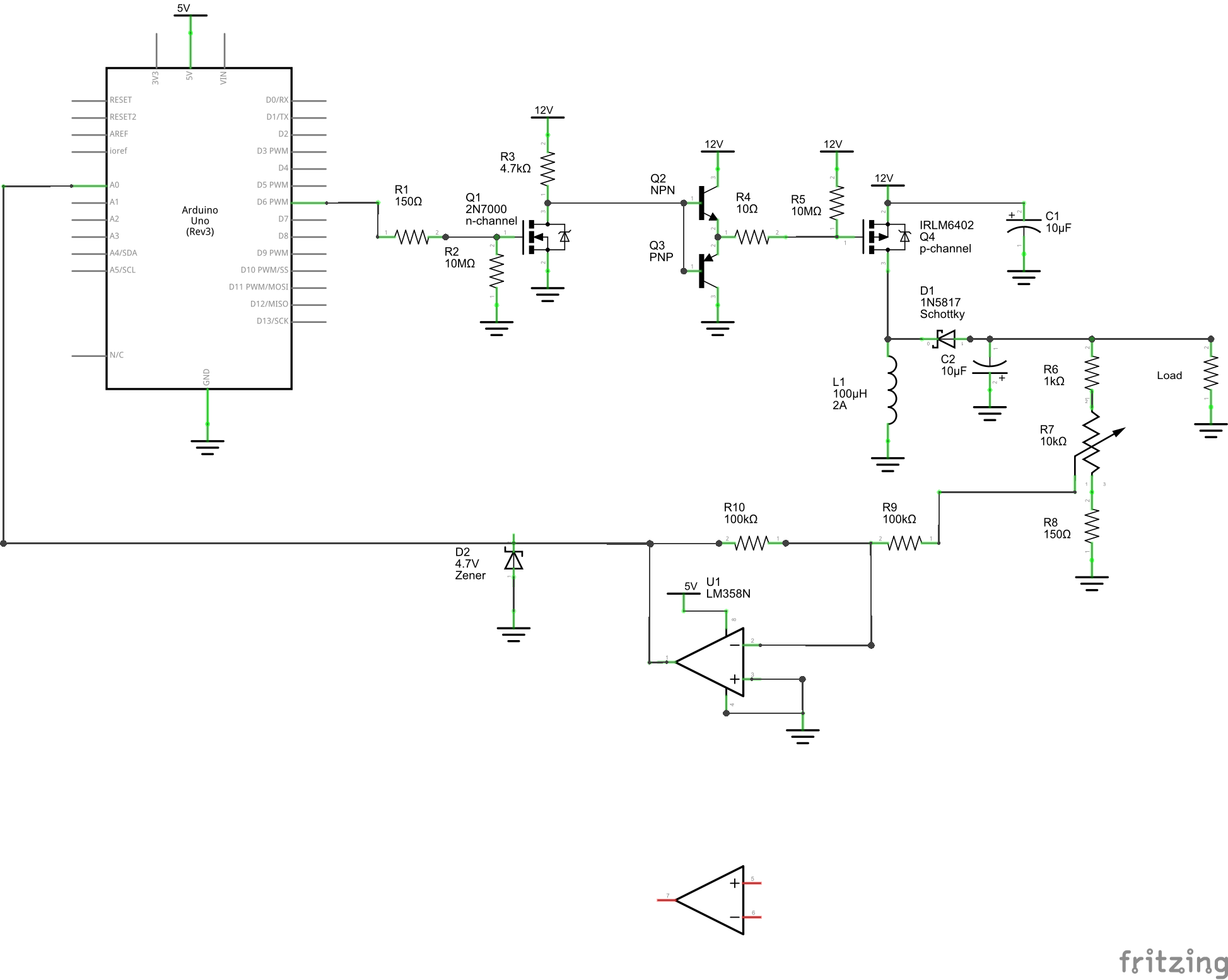 Arduino-based Switching Voltage Regulators : 6 Steps (with Pictures ...