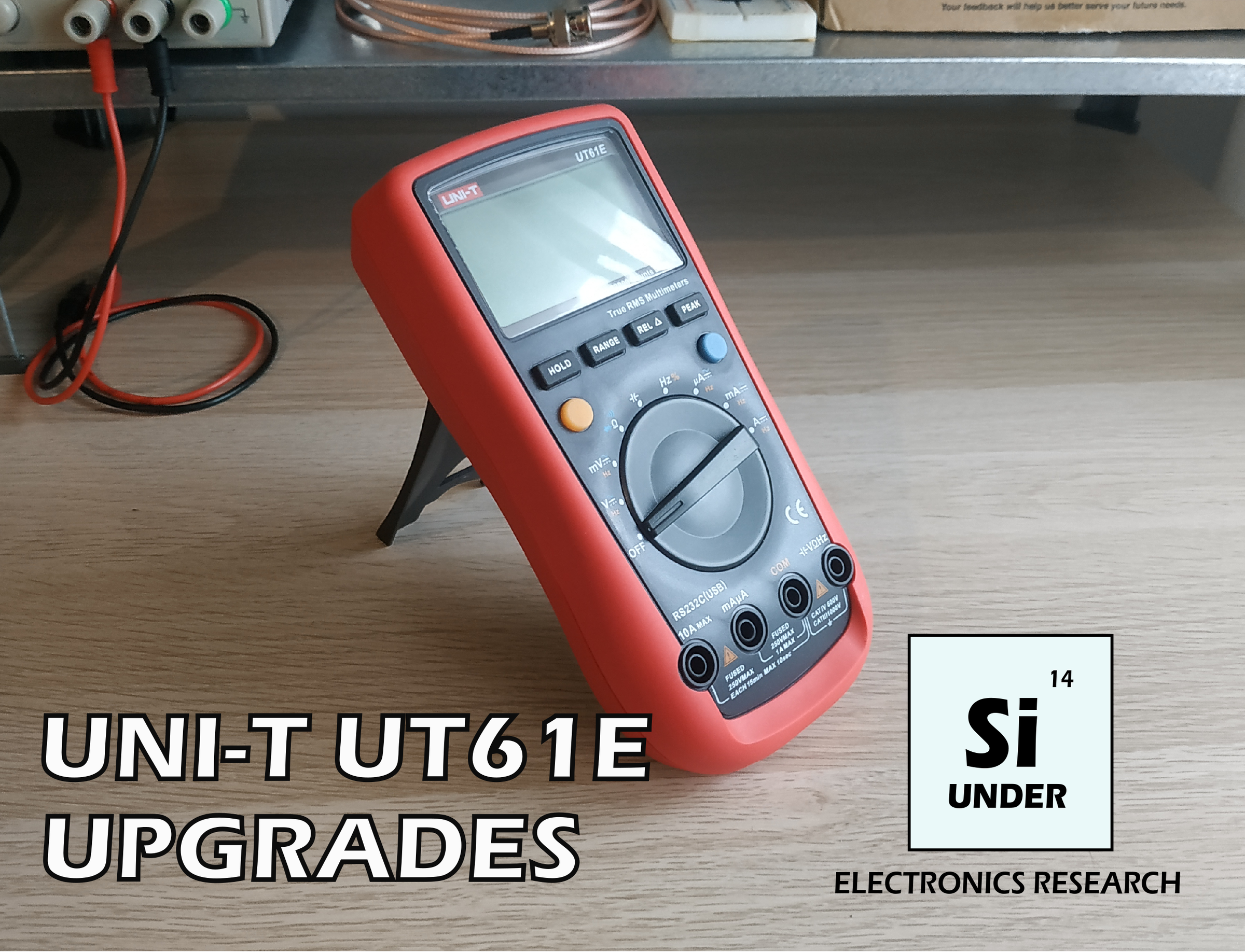 Voltage and Current Protection Upgrades for UNI-T UT61E : 11 Steps ...