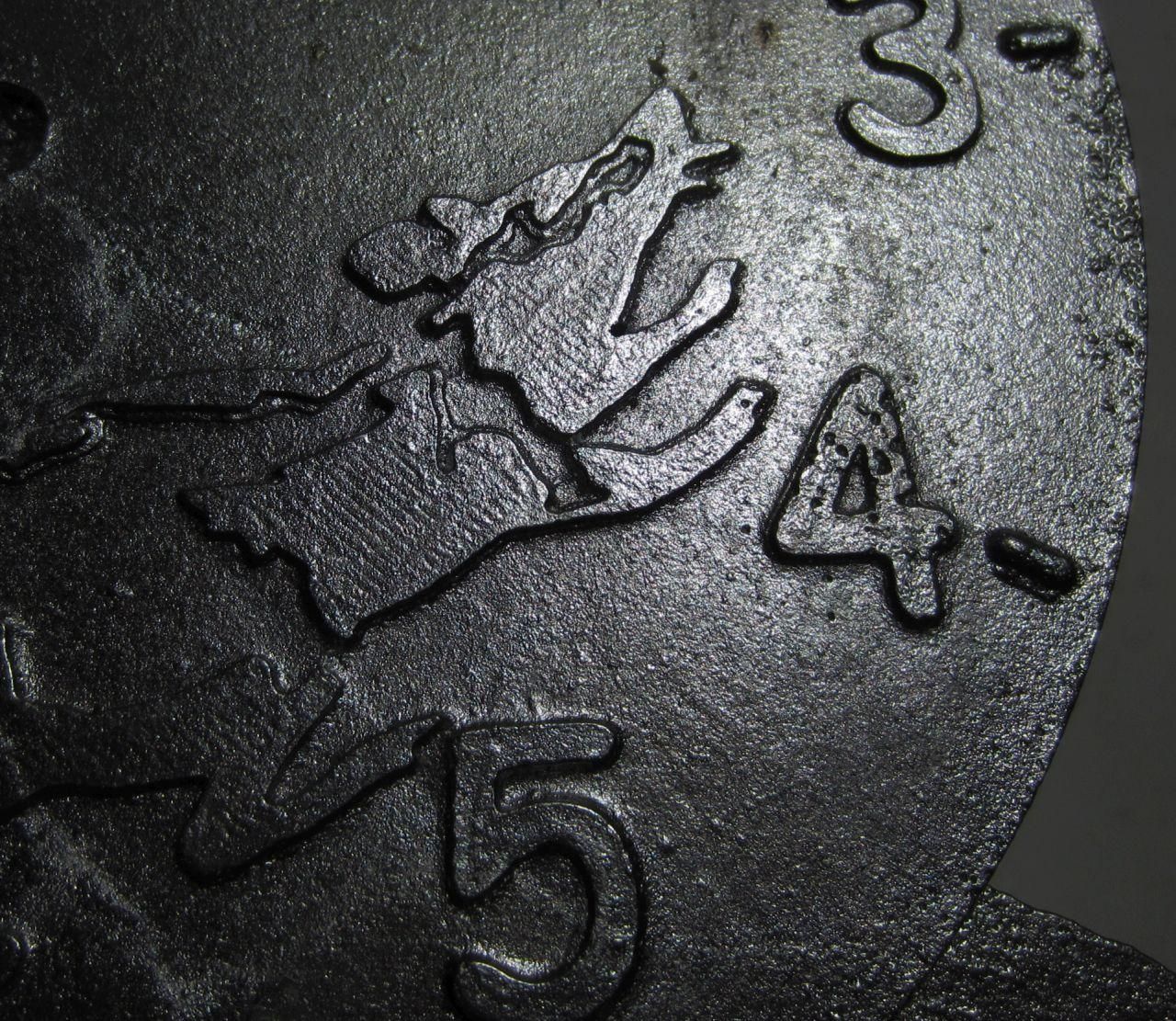 Banksy Inspired Cast Aluminium Clock : 7 Steps (with Pictures ...