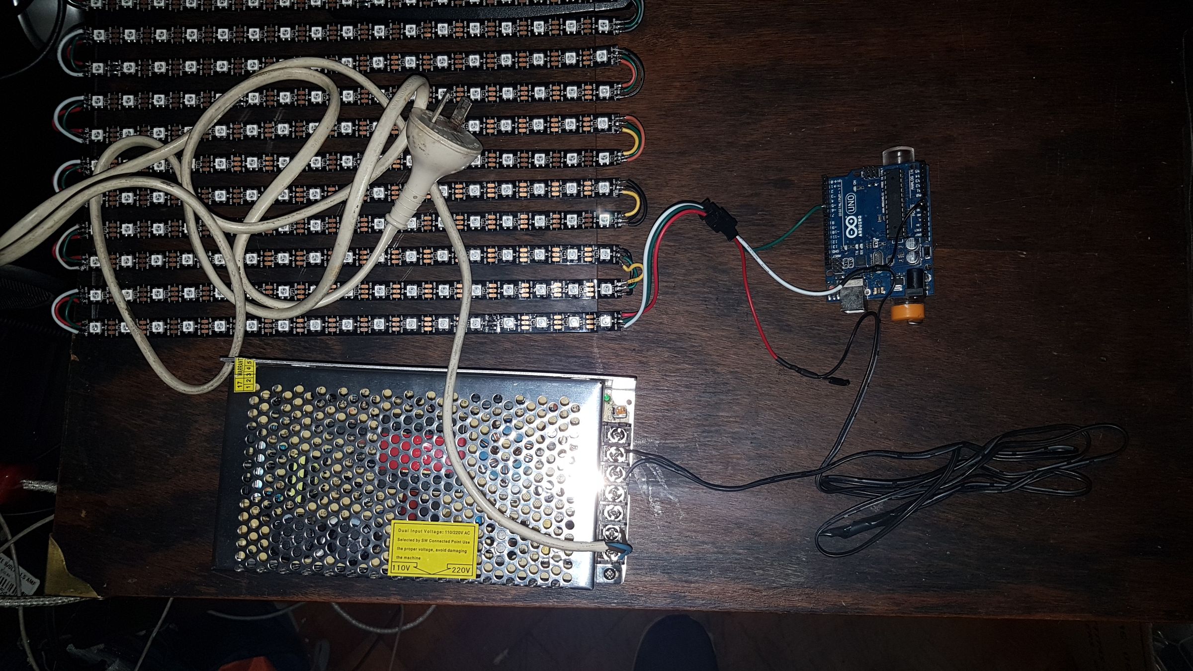 LED Panel Controlled With Arduino : 5 Steps (with Pictures) - Instructables