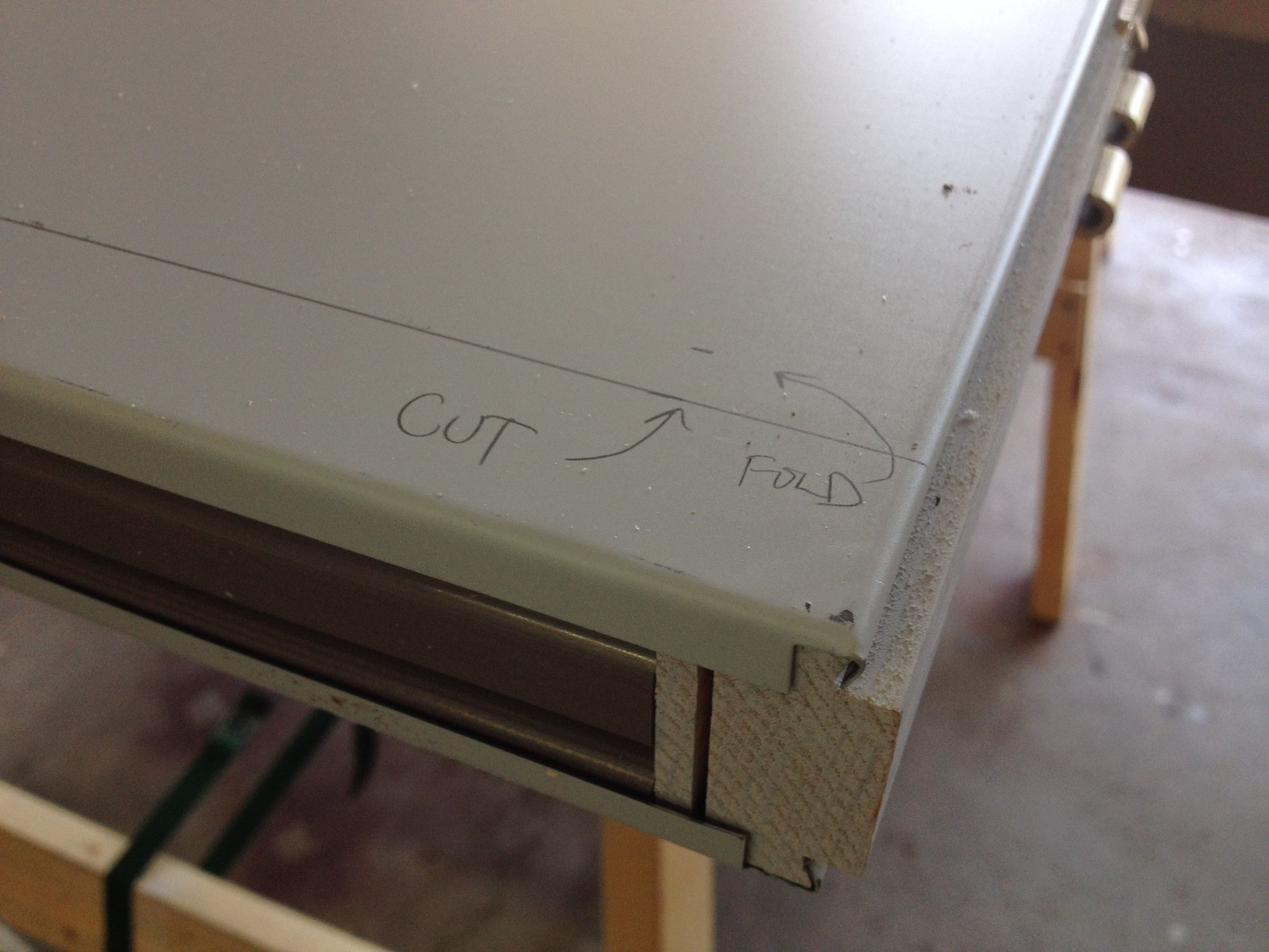 How to Cut and Resize a Steel Clad Entry Door : 5 Steps - Instructables