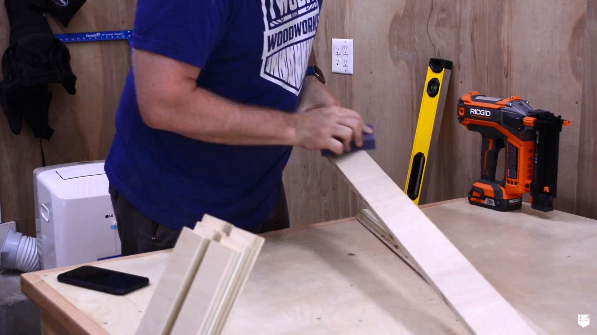 French Cleat Wall With Clamp Racks | How to Build - Woodworking : 28 ...