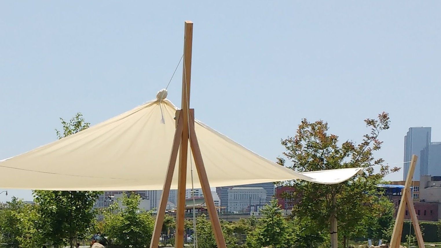 Easy Free-Standing Sun Shade : 6 Steps (with Pictures) - Instructables