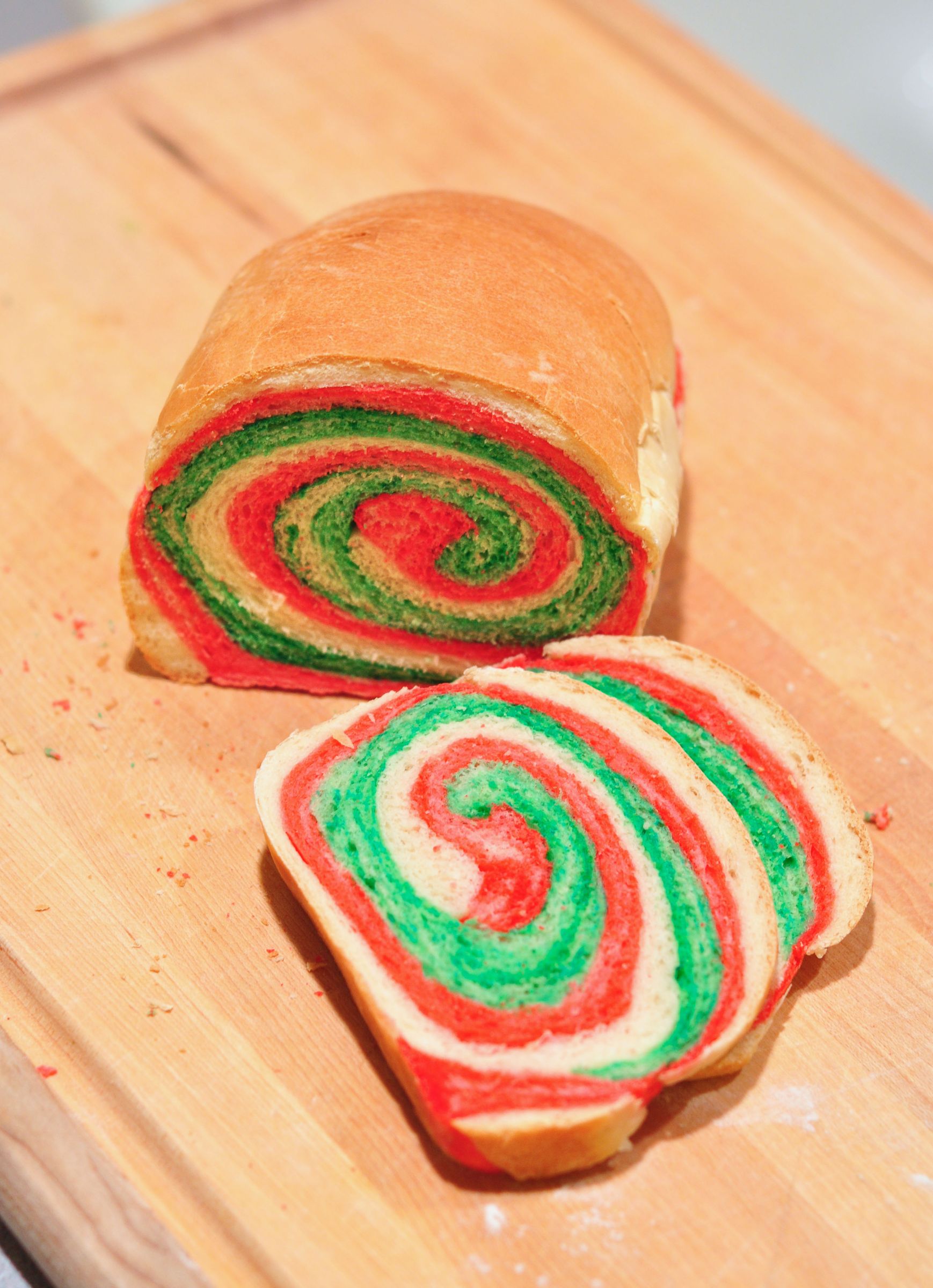Color Swirl Sandwich Bread : 4 Steps (with Pictures) - Instructables