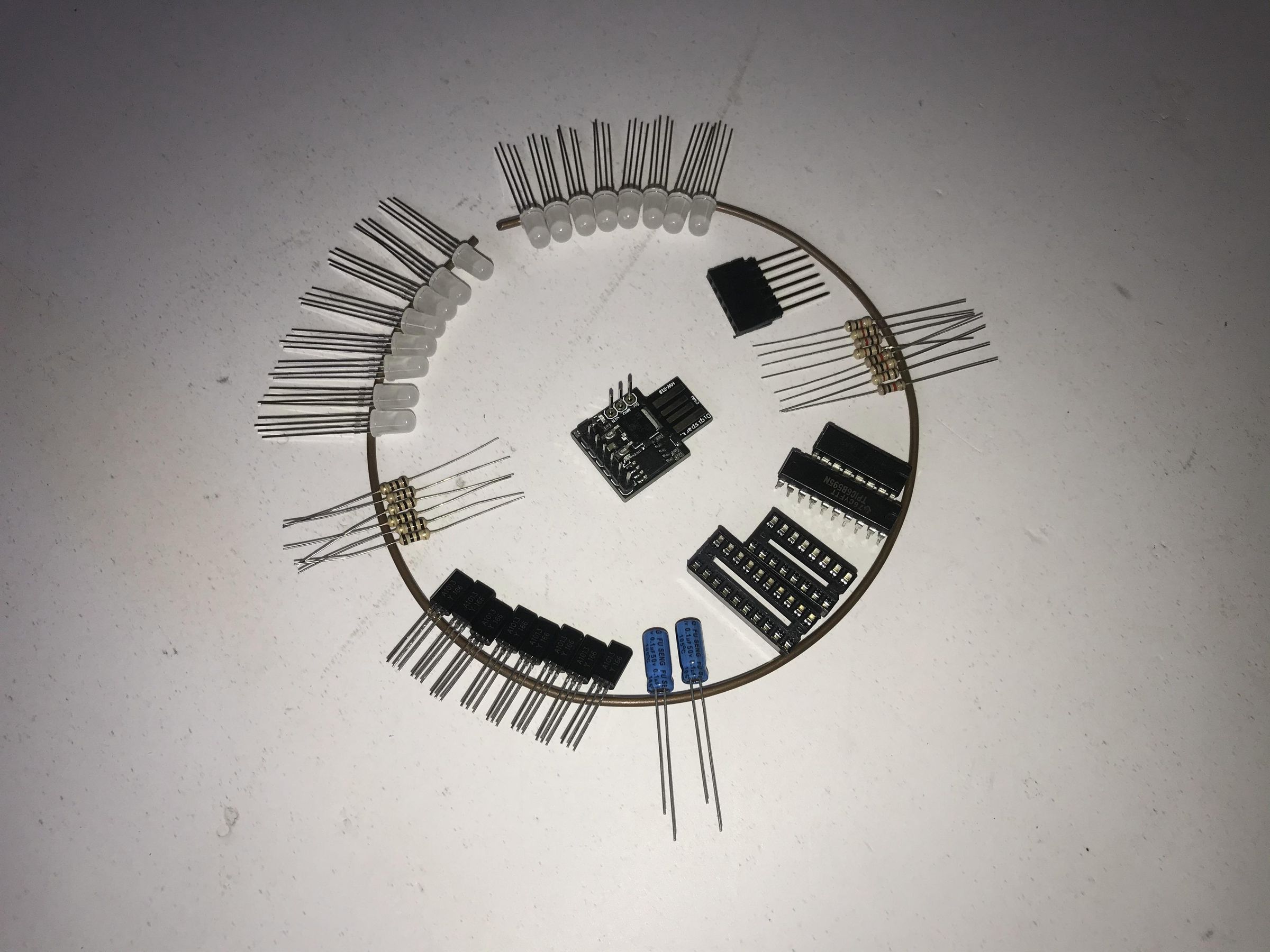 Rainbow Led Circuit Sculpture : 5 Steps (with Pictures) - Instructables
