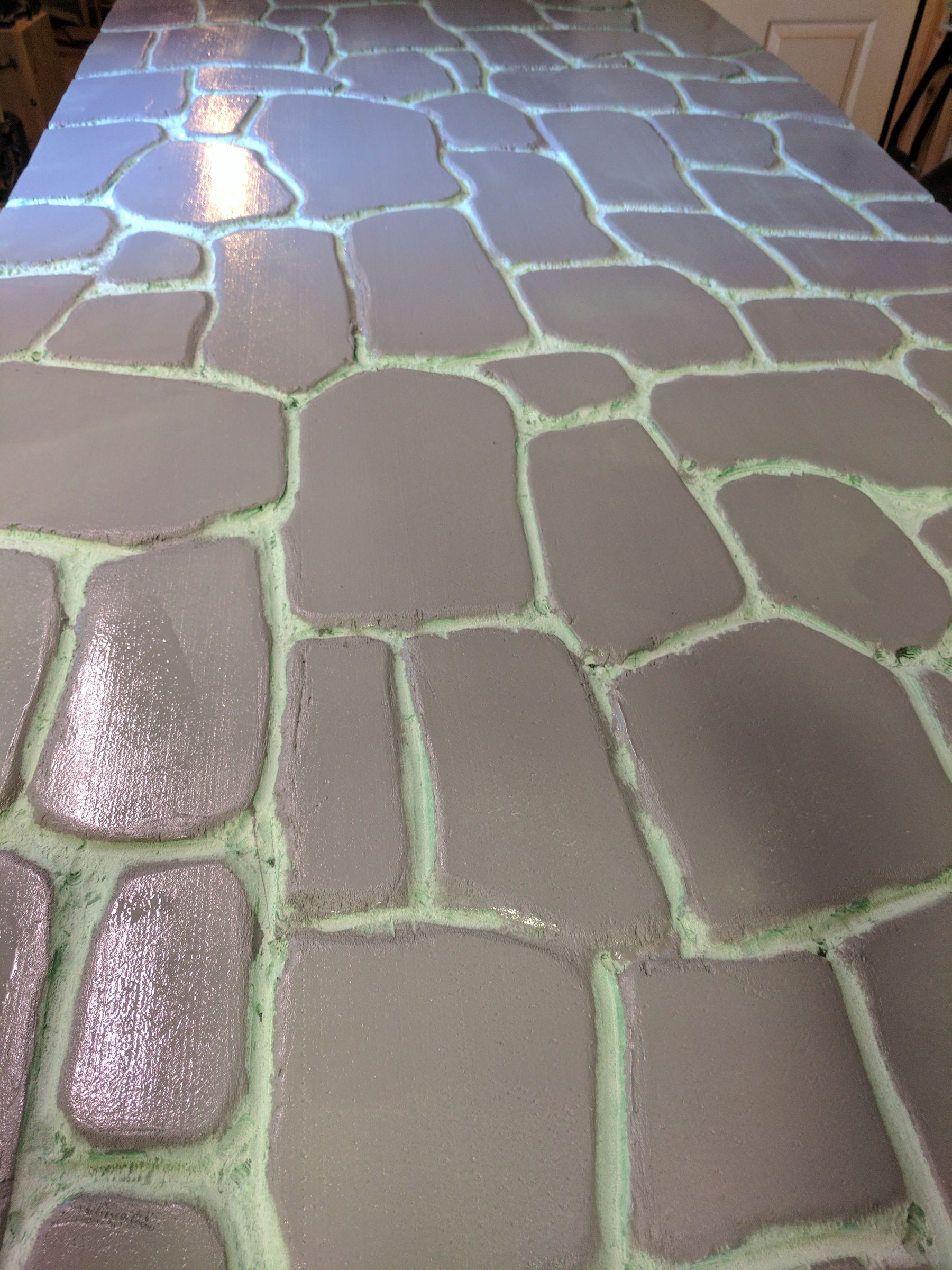 Making Faux Stone/Brick/Block Walls : 9 Steps (with Pictures ...