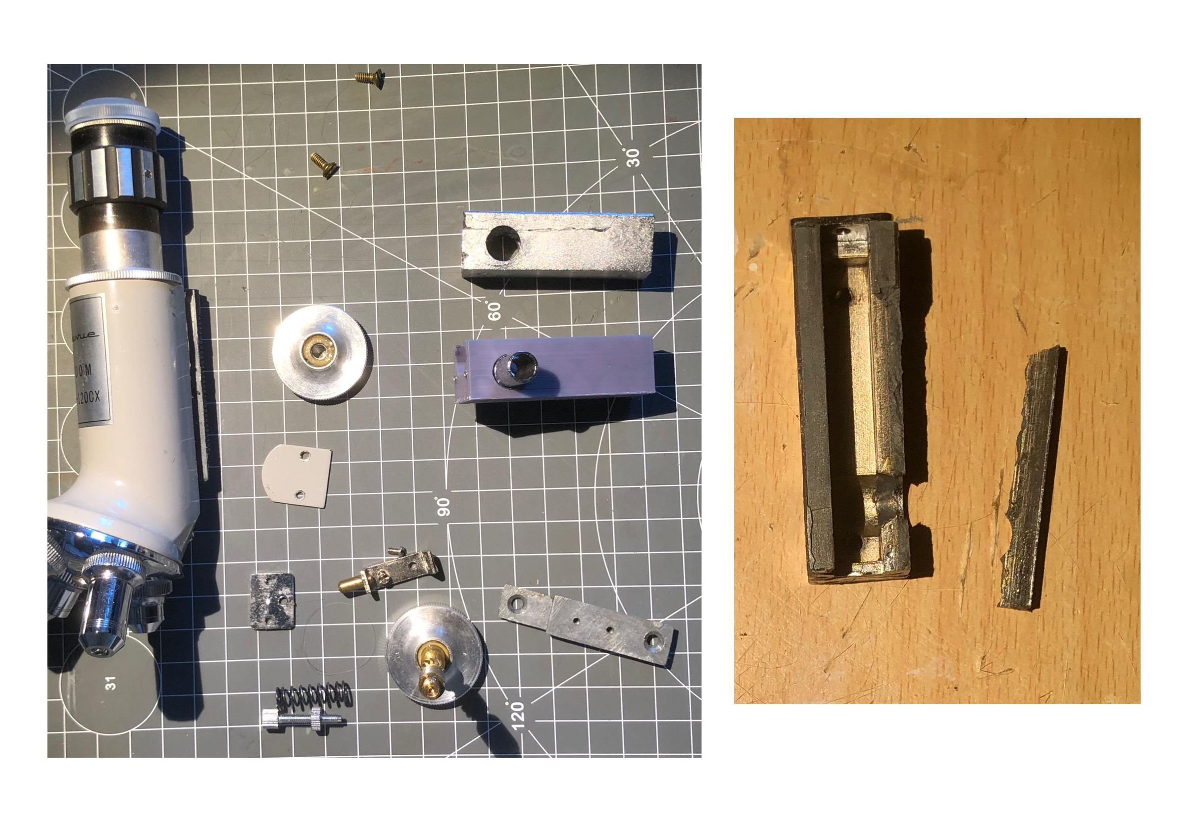 Rebuilding the Focusing Mechanisms of Old Microscopes Using 3D Printing ...