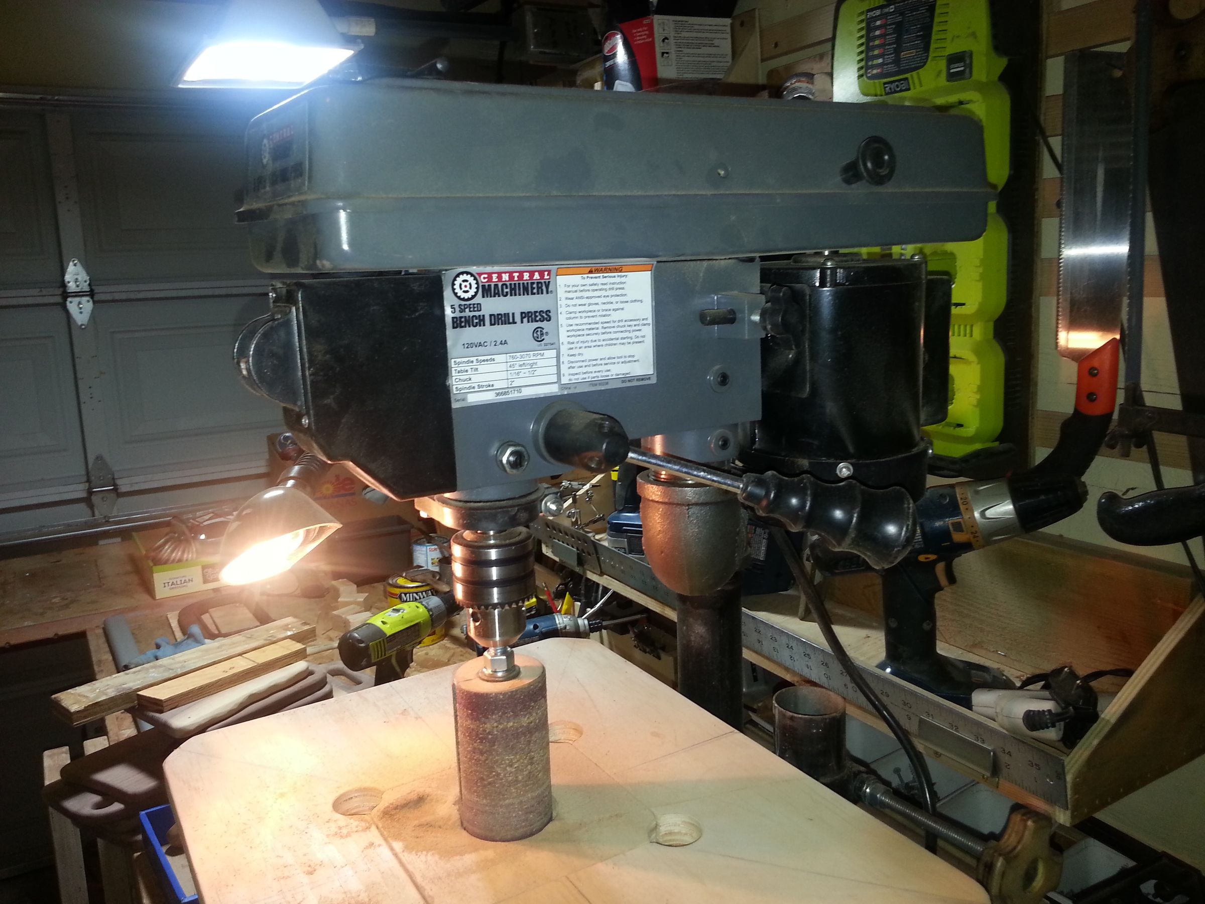 Drill Press Modification : 5 Steps - Instructables