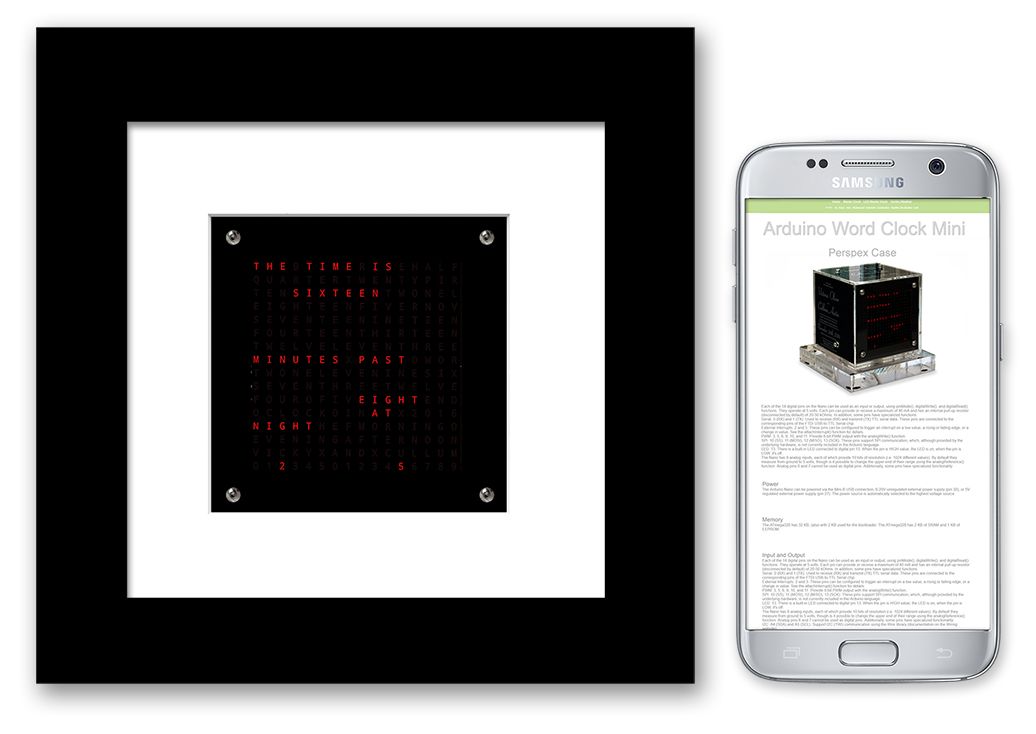 Arduino Word Clock Mini : 20 Steps (with Pictures) - Instructables