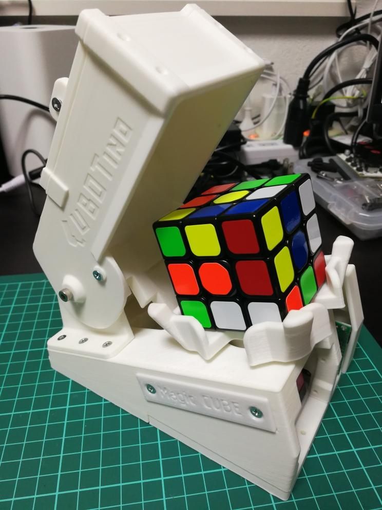 CUBOTino Autonomous: Small, 3D Printed, Rubik's Cube Robot (Raspberry Pi Zero 2, PiCamera) : 11 ...
