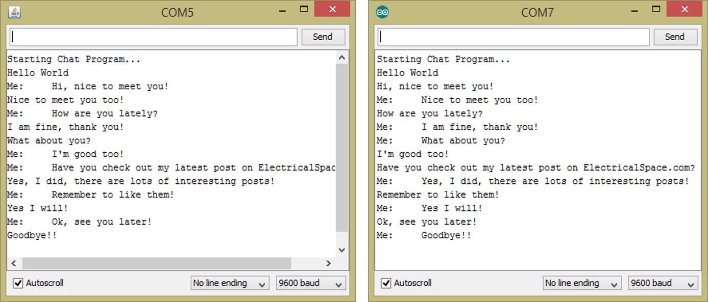 Simple Chat Program With Arduino Uno : 3 Steps - Instructables