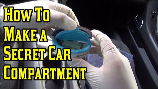 Make a Secret Car Compartment! - Instructables