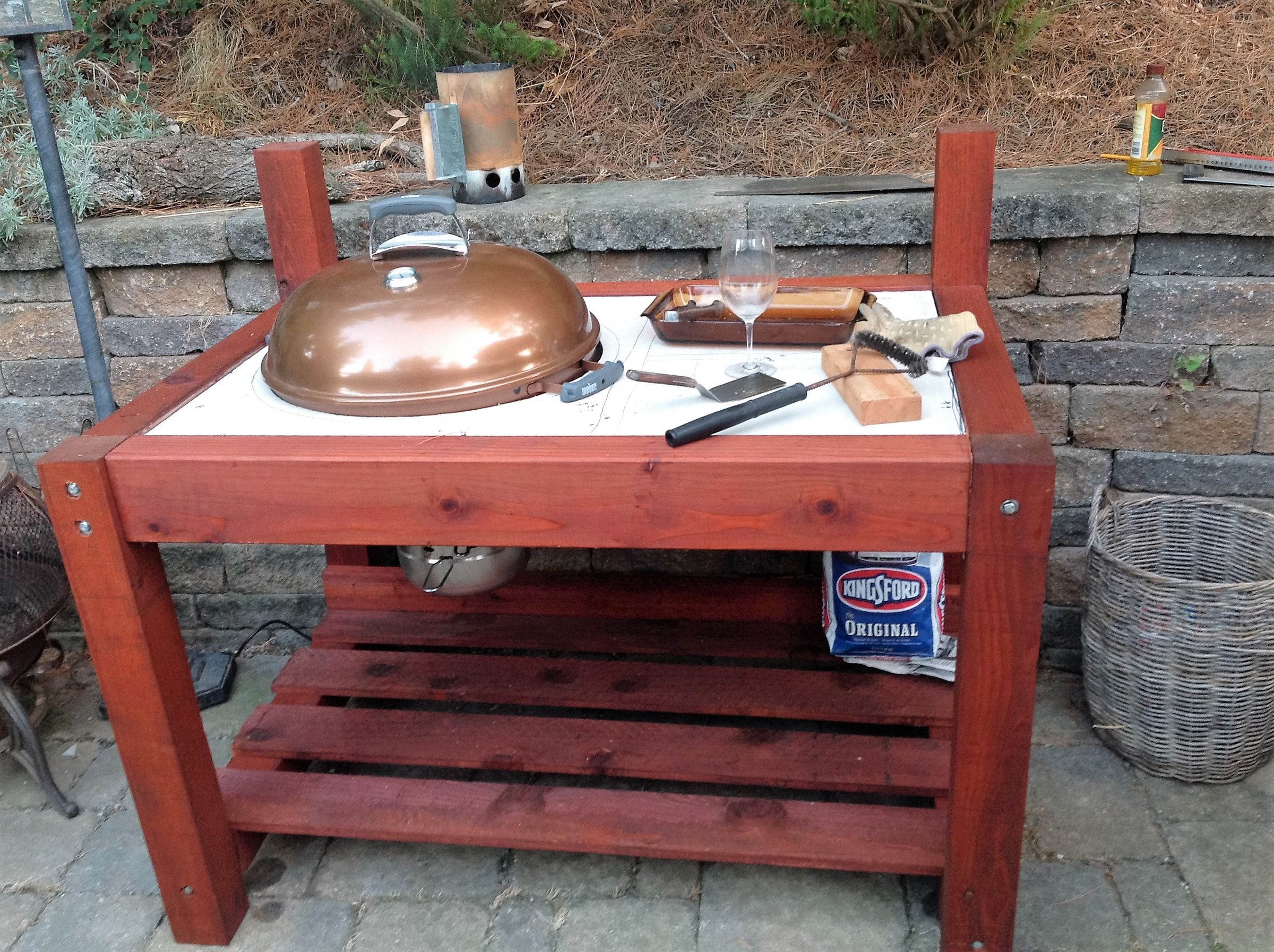 Weber BBQ Table : 9 Steps (with Pictures) - Instructables