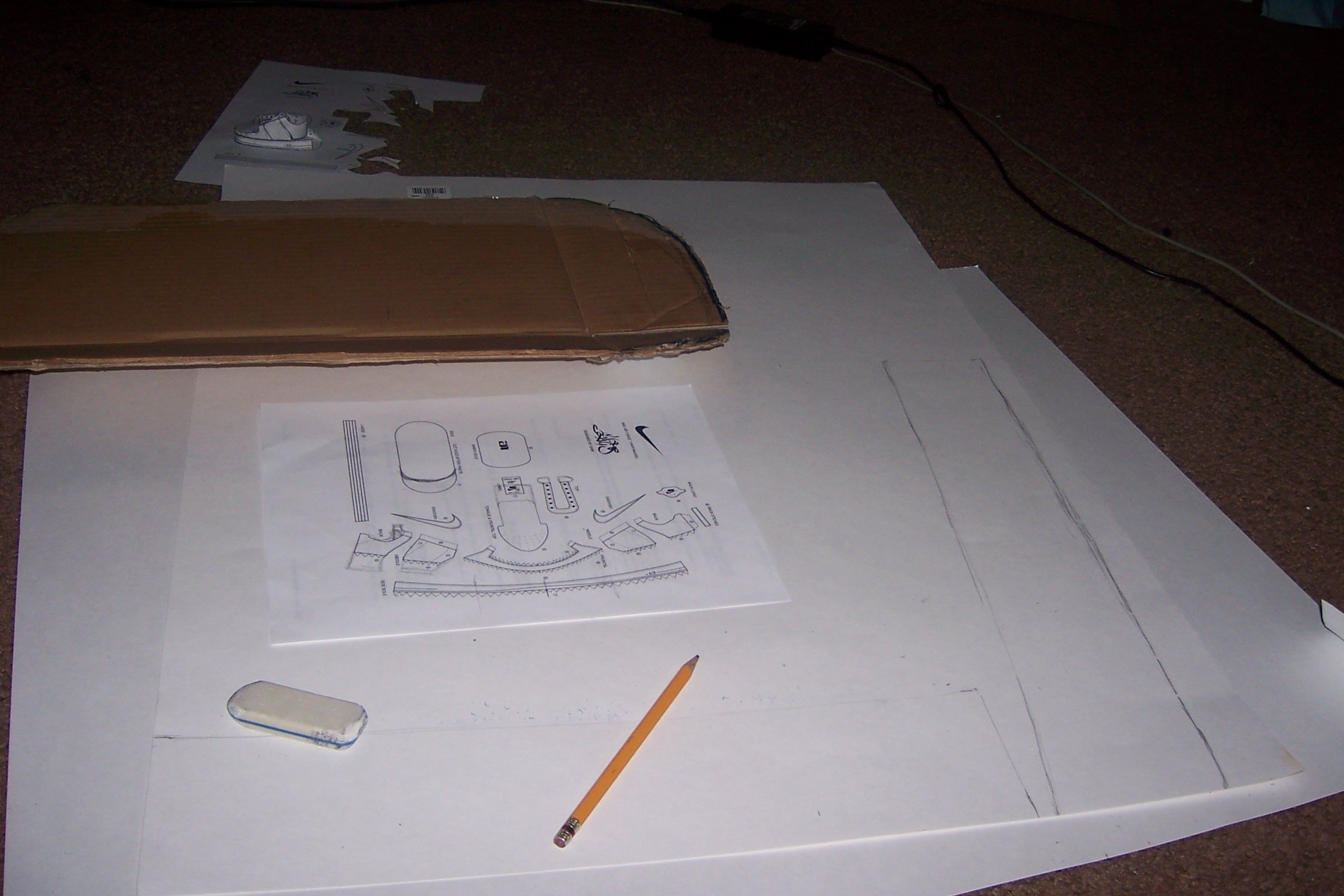 JUST DO IT : How to Make a Paper Nike Sneaker Costume : 7 Steps ...