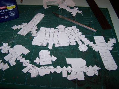How to Make a Paper Model From Scratch. : 6 Steps (with Pictures ...
