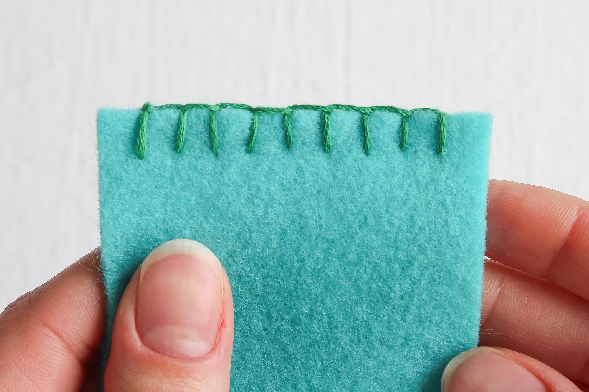Sewing the Blanket Stitch : 6 Steps - Instructables