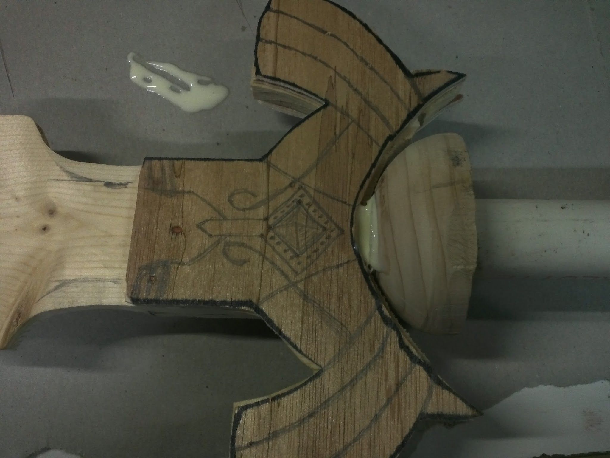 How to Make a Wooden Legend of Zelda Master Sword : 9 Steps - Instructables